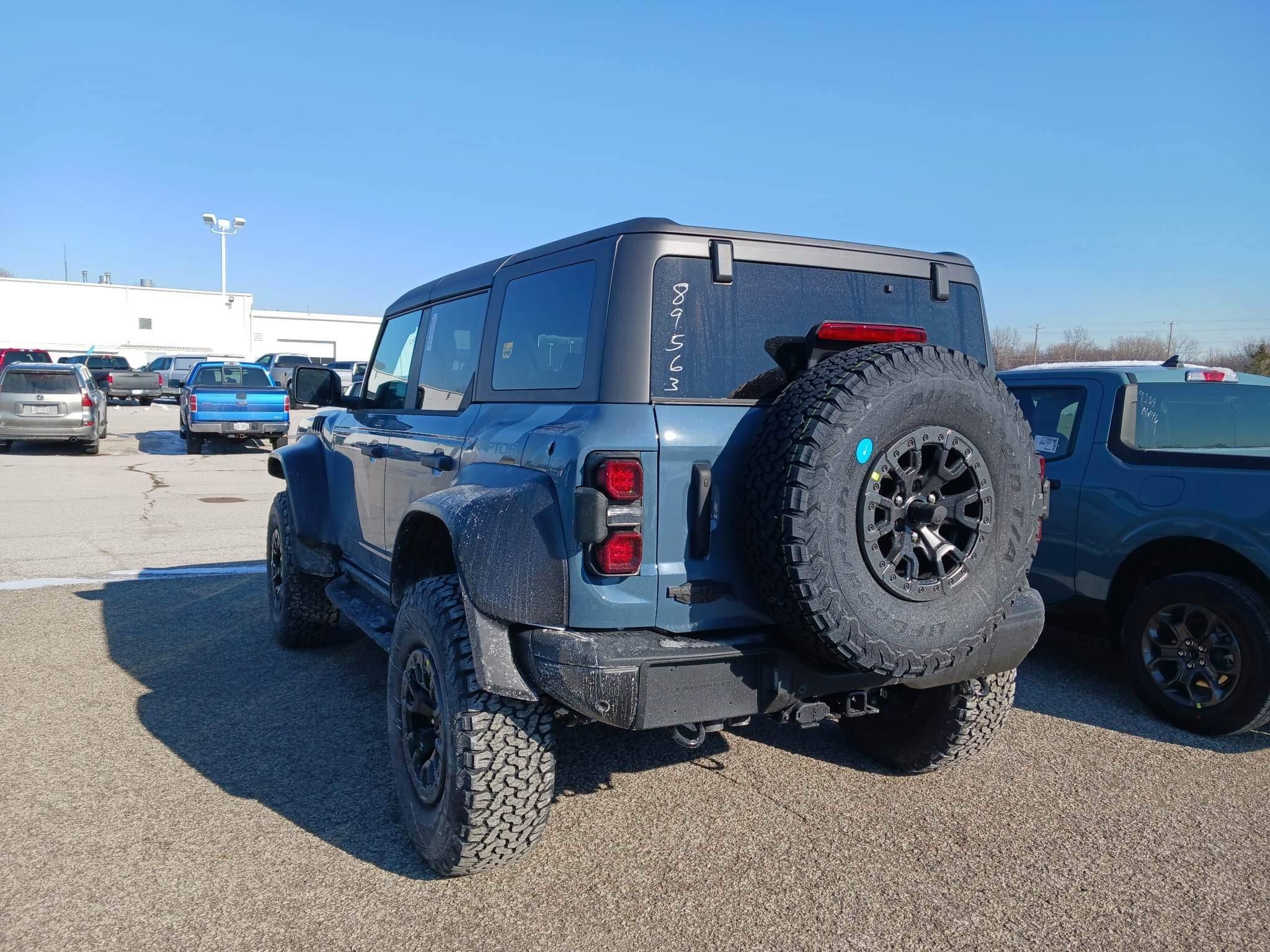 This Azure Gray Bronco Raptor beauty was just dropped off! | Bronco6G ...
