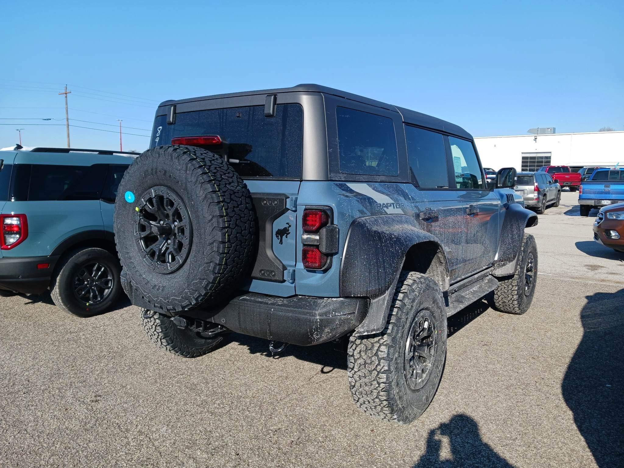 This Azure Gray Bronco Raptor beauty was just dropped off! | Bronco6G ...