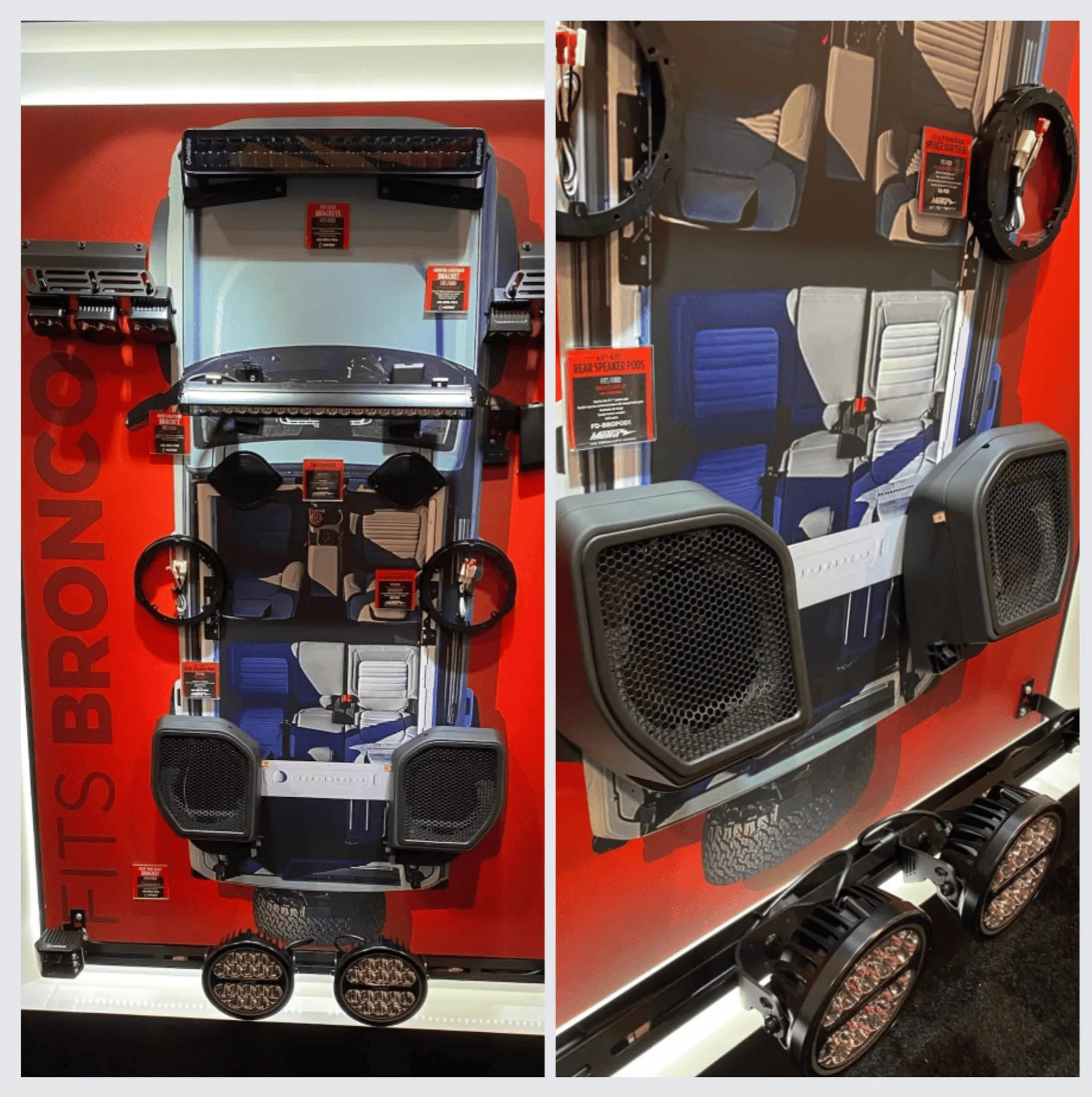 Metra Rear Speaker Pods | Bronco6G - 2021+ Ford Bronco & Bronco Raptor ...