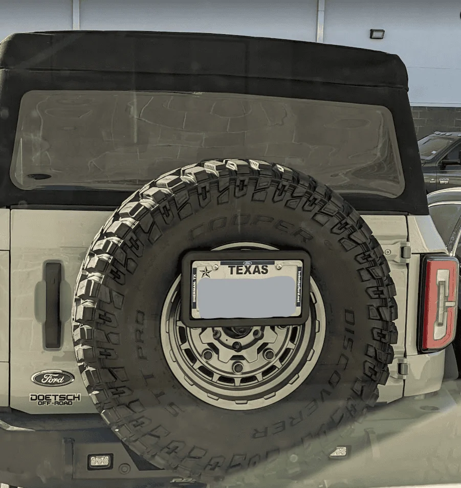 Rear Camera extension/relocation? | Bronco6G - 2021+ Ford Bronco ...