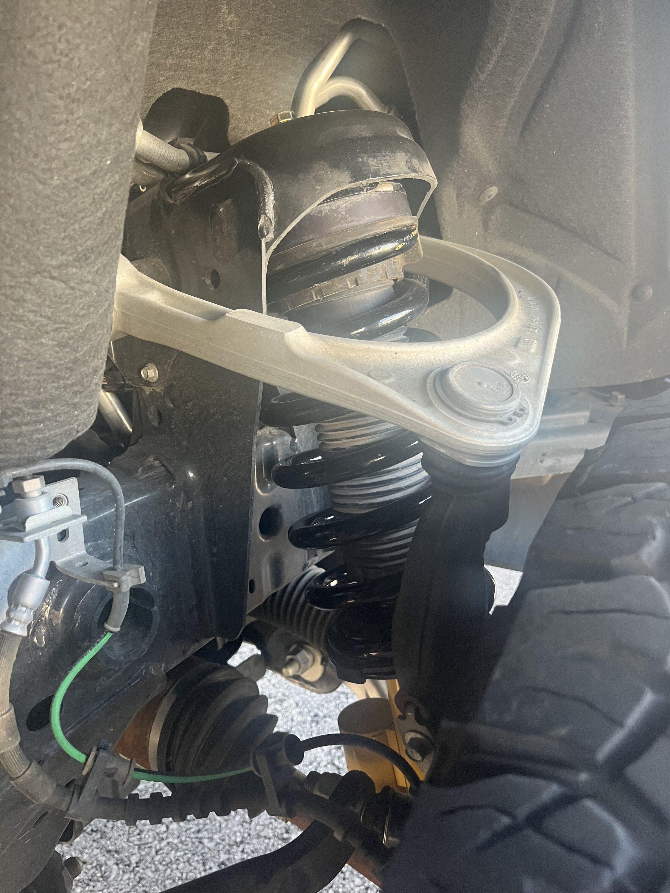 HELP-INSTALLED SAS SUSPENSION WITH LEVELING KIT ON NON SAS BIG BEND ...