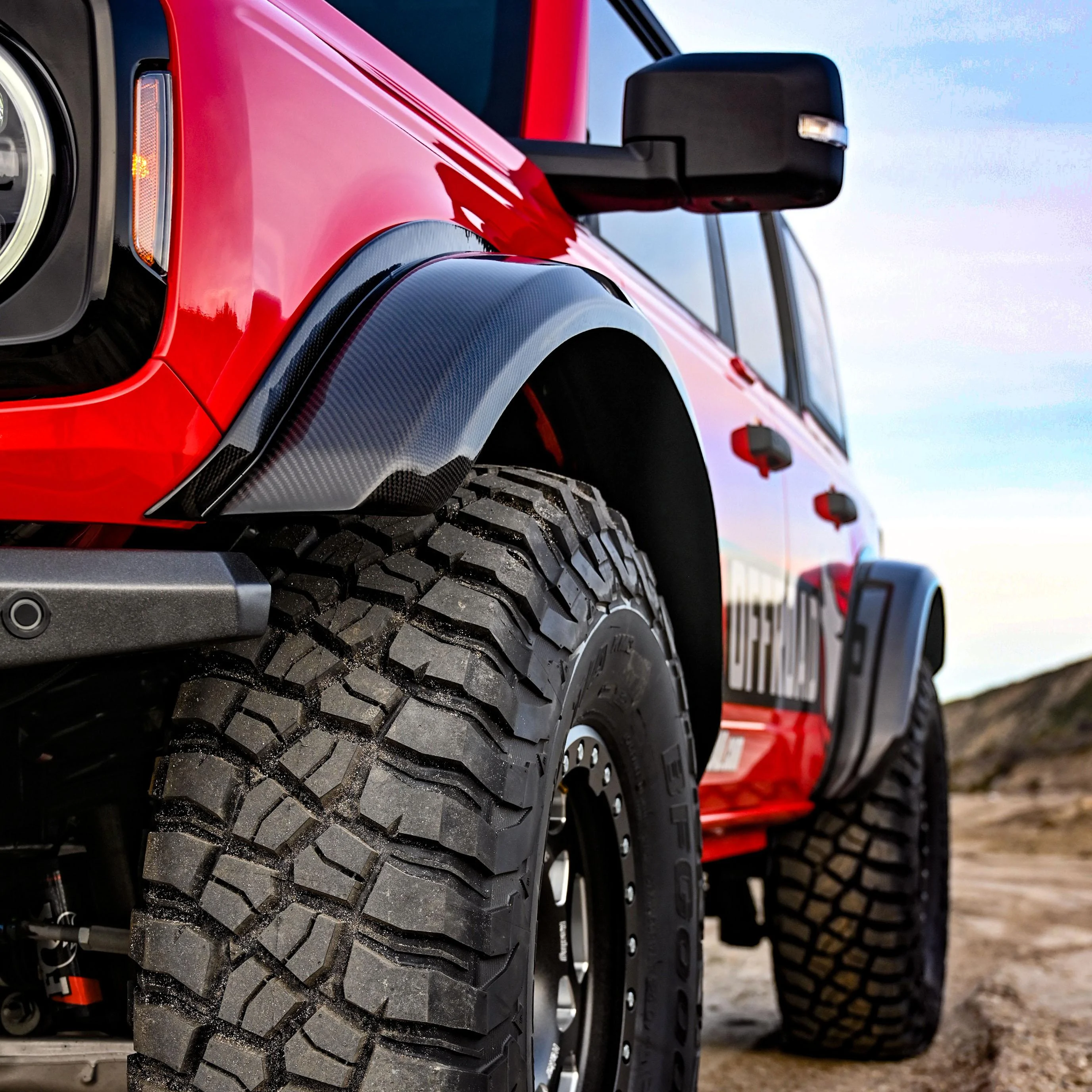 Lobo Off-Road Carbon Fiber Fender Flares | Bronco6G - 2021+ Ford Bronco ...