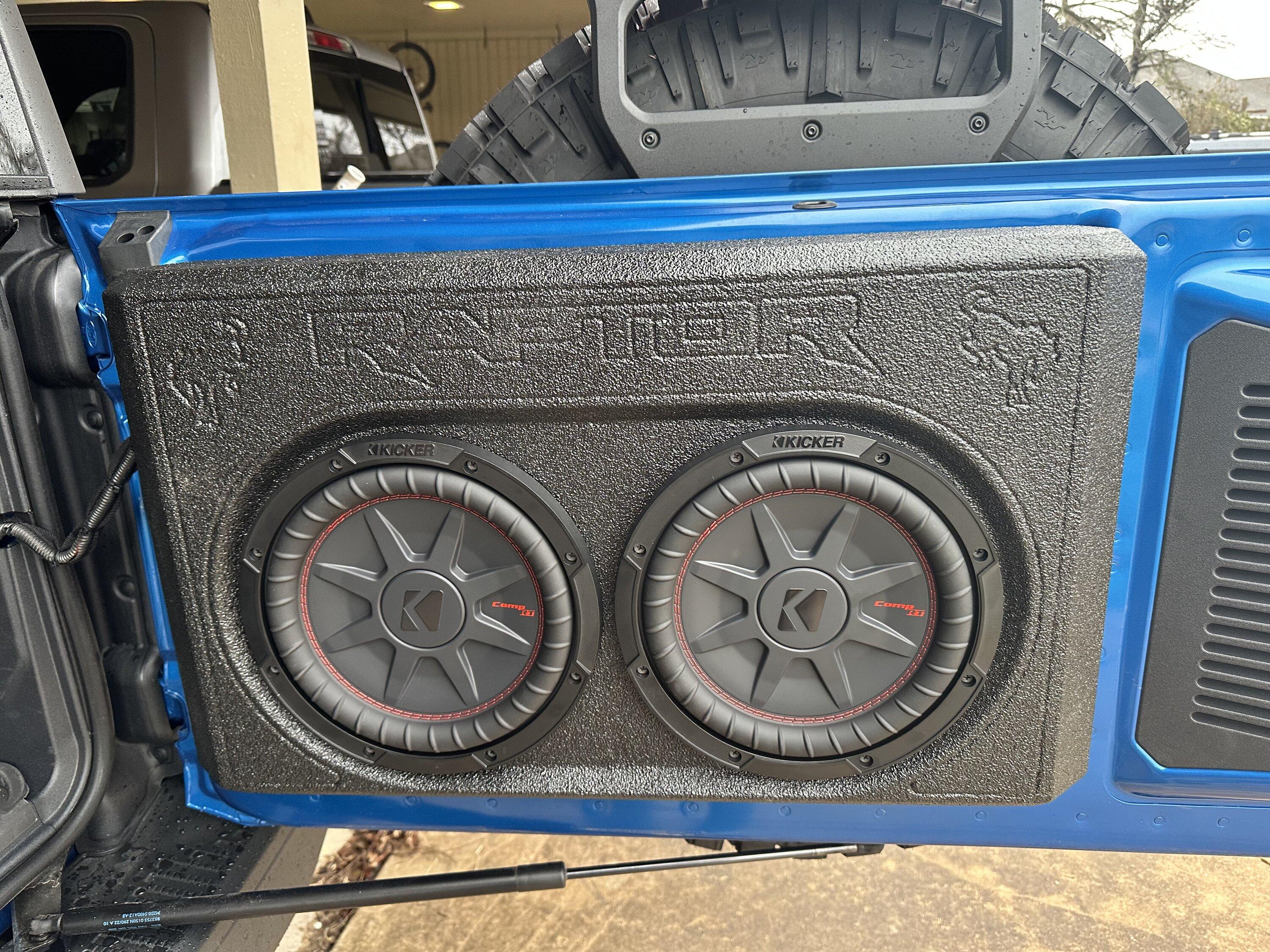 Velocity Blue Bronco Raptor on RPG perch collar lift, 38's and painted ...