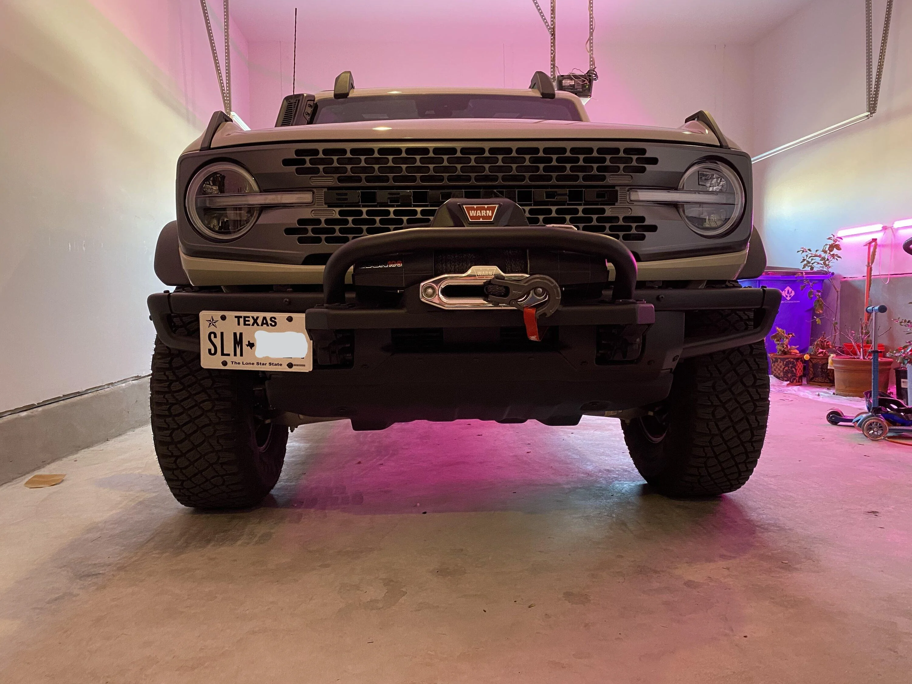 23 Everglades, any idea where to put front license plate | Bronco6G ...