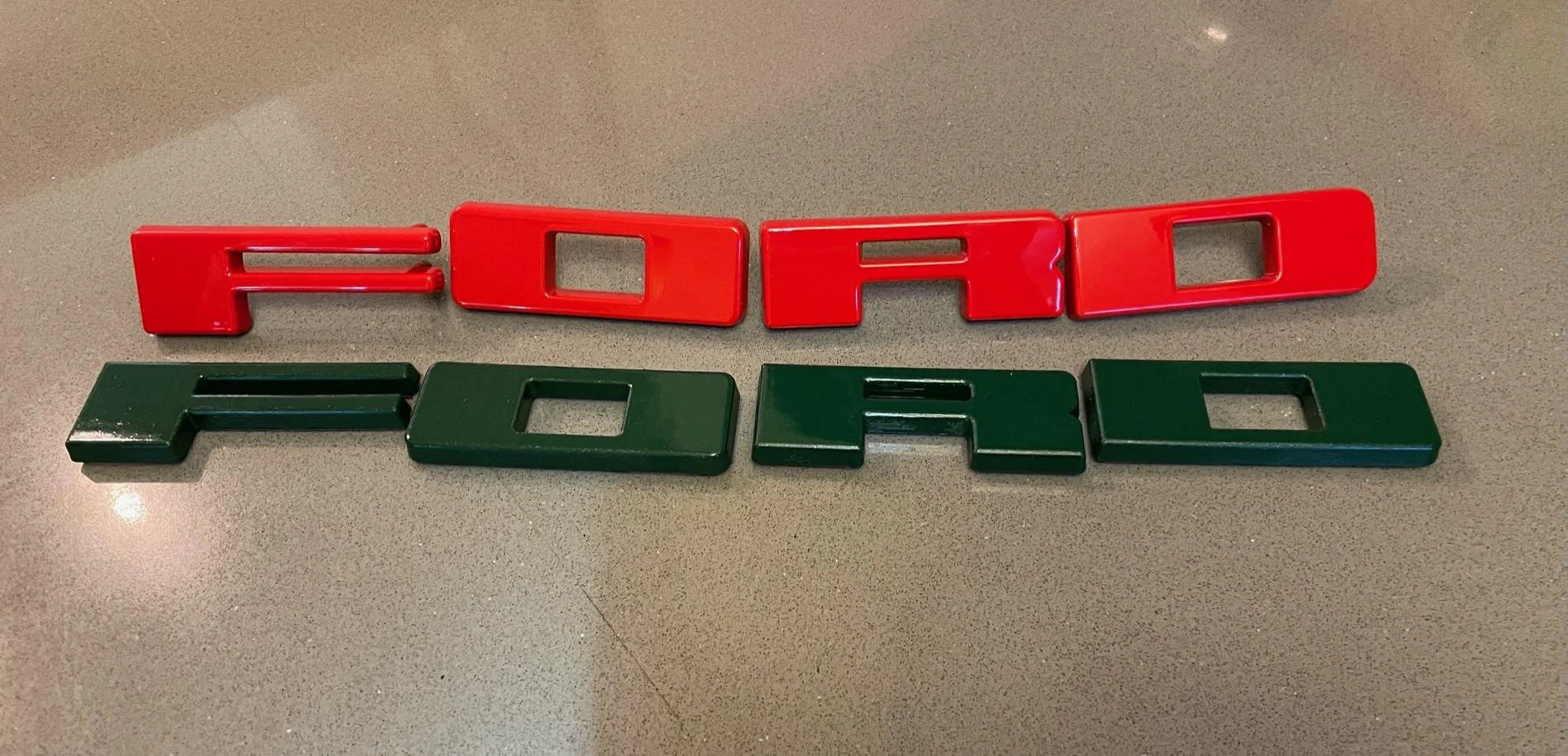 Purchased Ford OEM 2023 Bronco Heritage Grill + Letters! Part # M2DZ ...