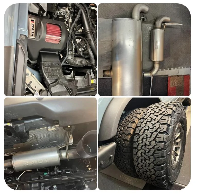 Any pictures out there of a 4 door Velocity Blue Bronco with Roush ...