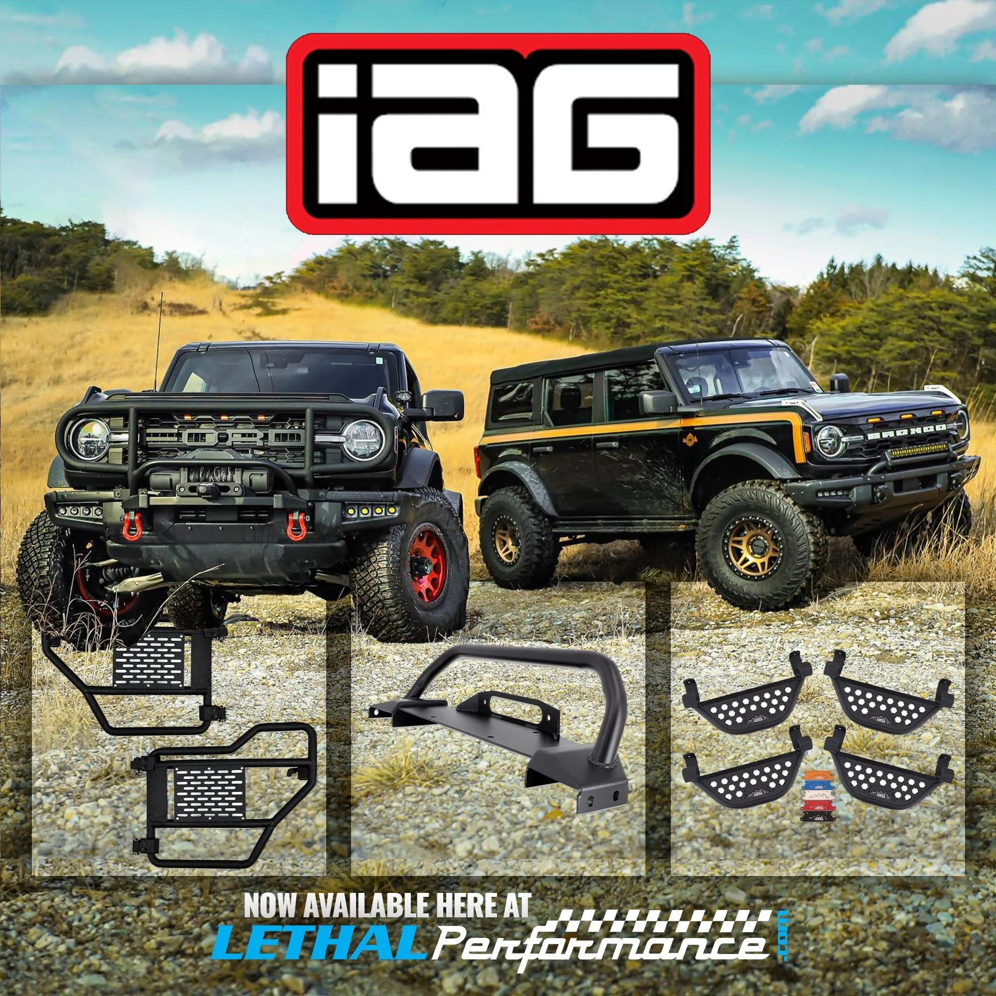 IAG Offroad NOW AVAILABLE here at Lethal Performance! | Bronco6G - 2021 ...