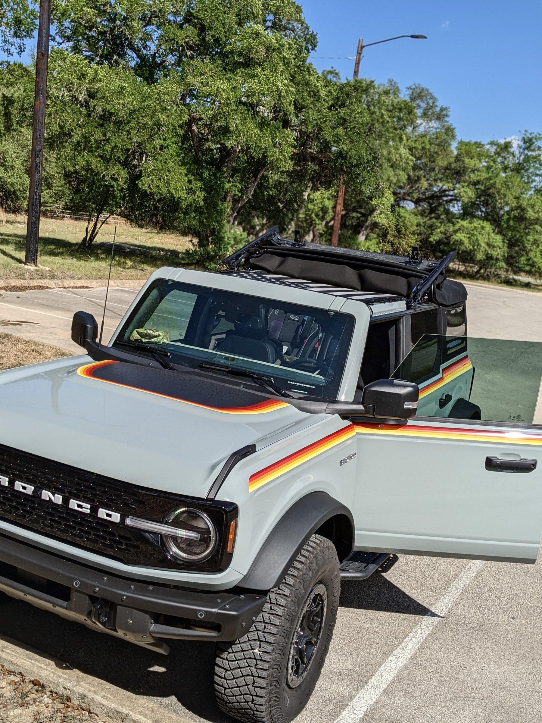 Put any cool / unique vinyl decals on your Bronco? Let's see them ...
