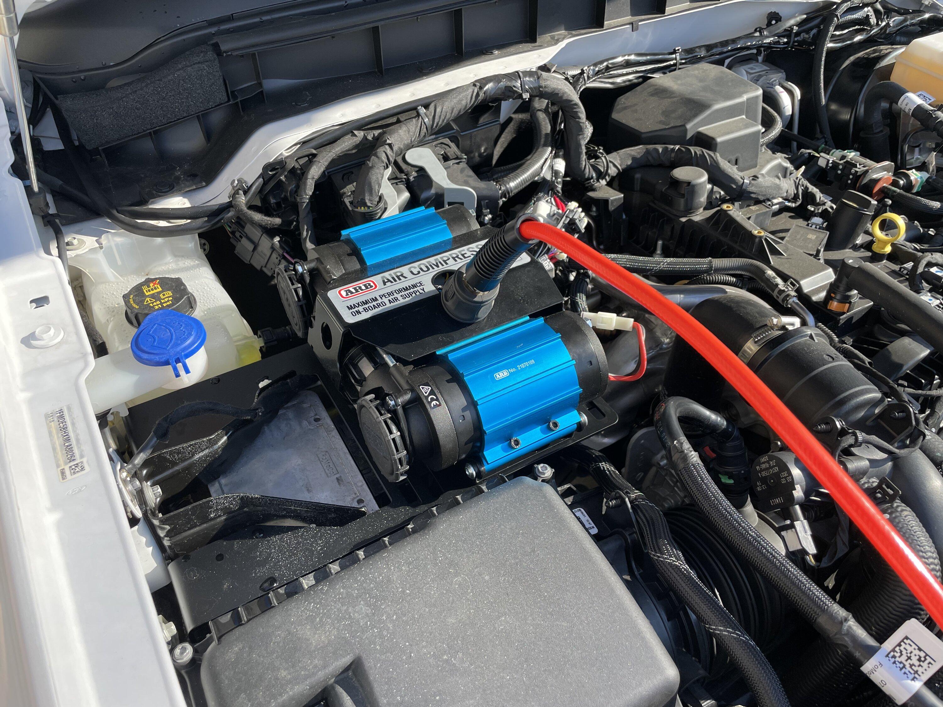 ARB Compressor Engine Bay Mount from KR Off-Road | Easiest Compressor ...