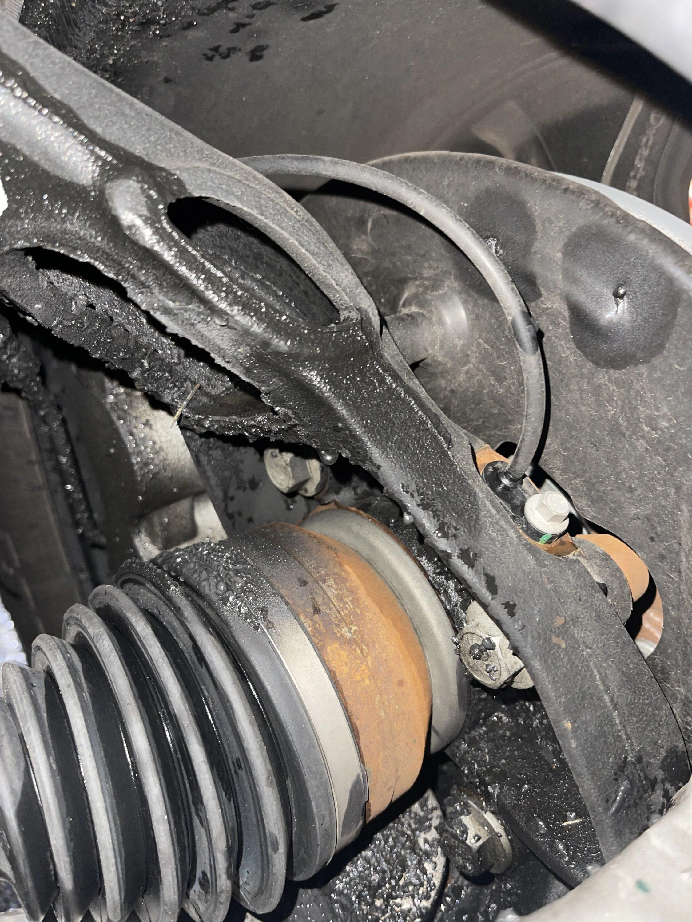 Blown CV boot from the factory?? | Bronco6G - 2021+ Ford Bronco ...