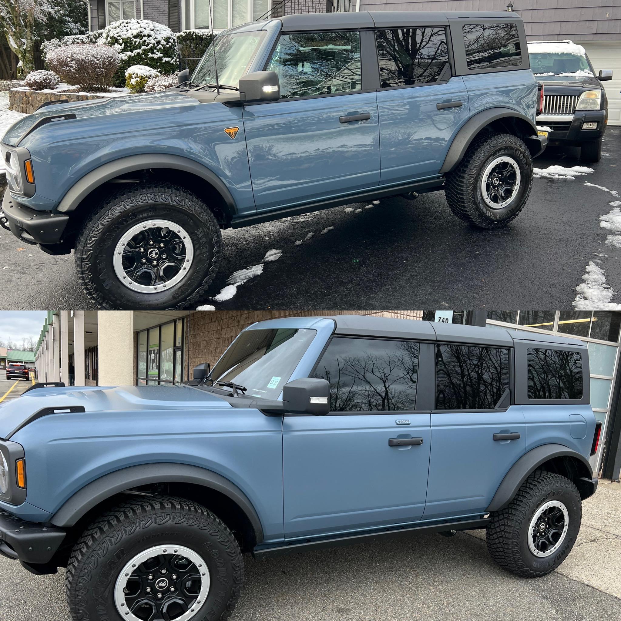 Azure Gray Badlands Delivered and XPEL Stealth PPF Wrapped! | Bronco6G ...