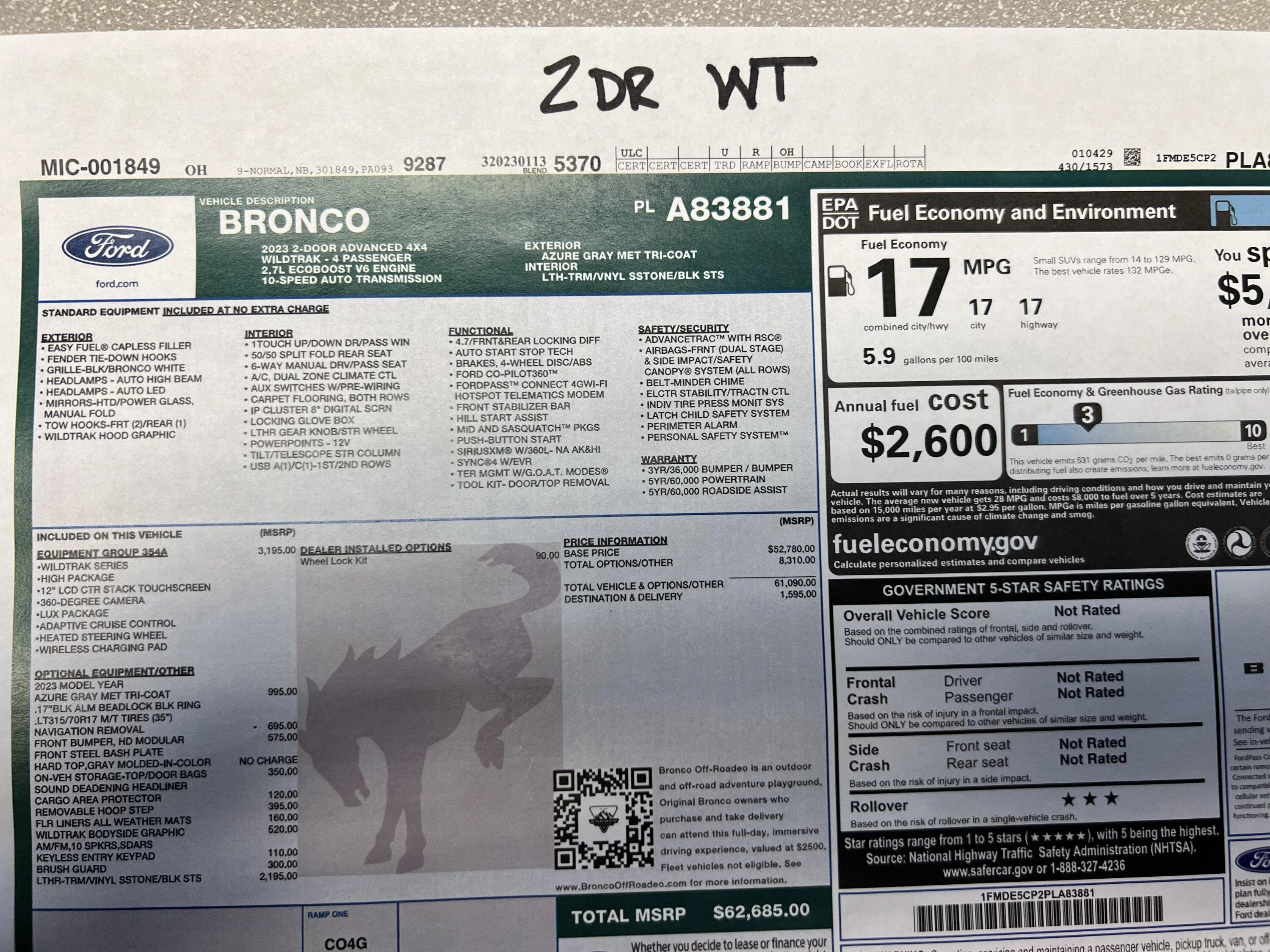 Ohio - 5 New Broncos for Sale | Bronco6G - 2021+ Ford Bronco & Bronco ...