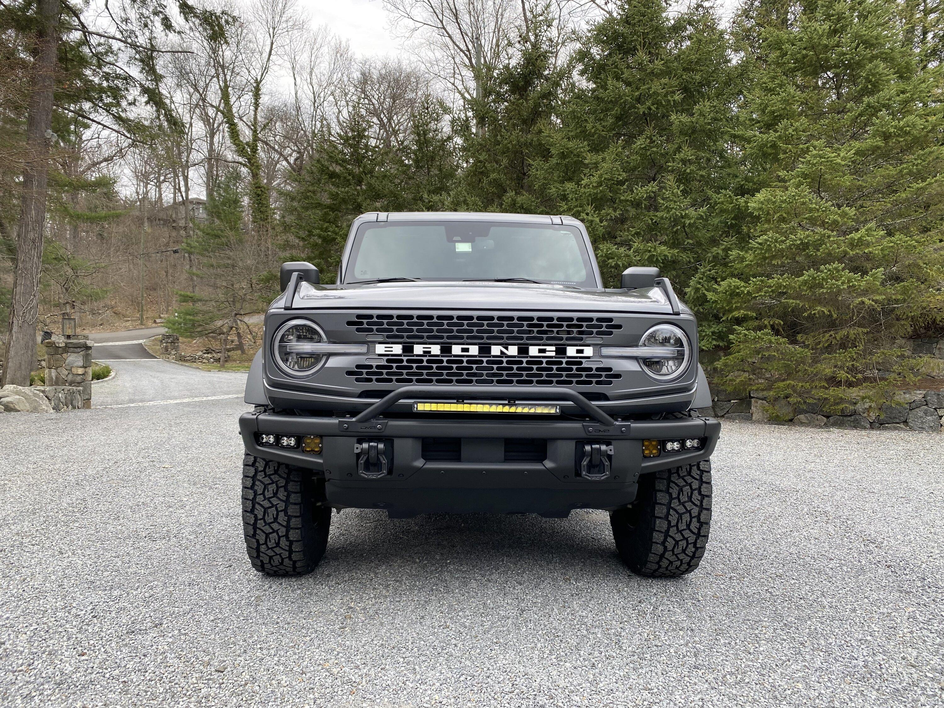 35X11.5 TOYO OC AT3 on Stock Badlands w/ No Lift | Bronco6G - 2021 ...