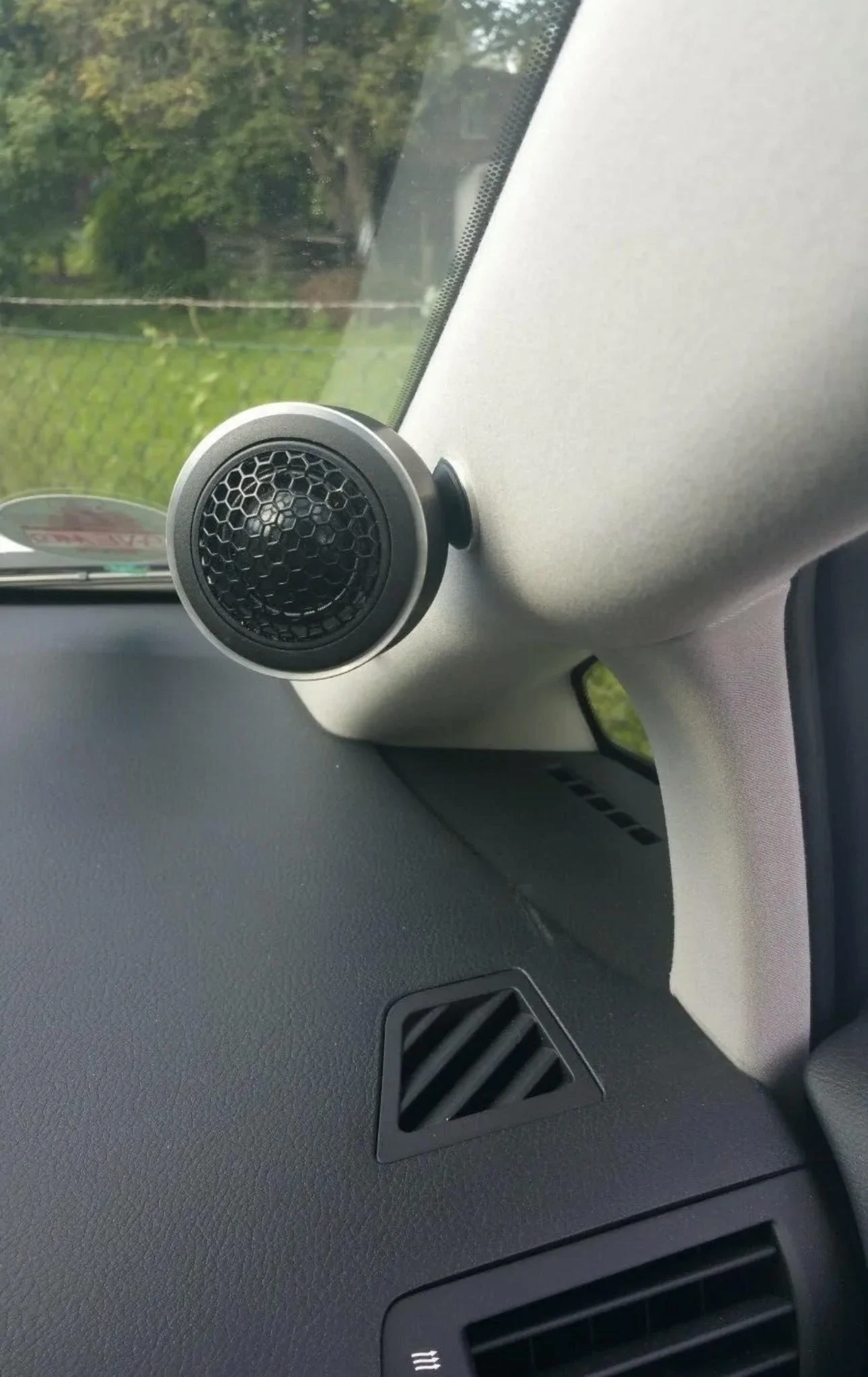 Surface mounted A-Pillar tweeters - has anyone done or seen flush ...