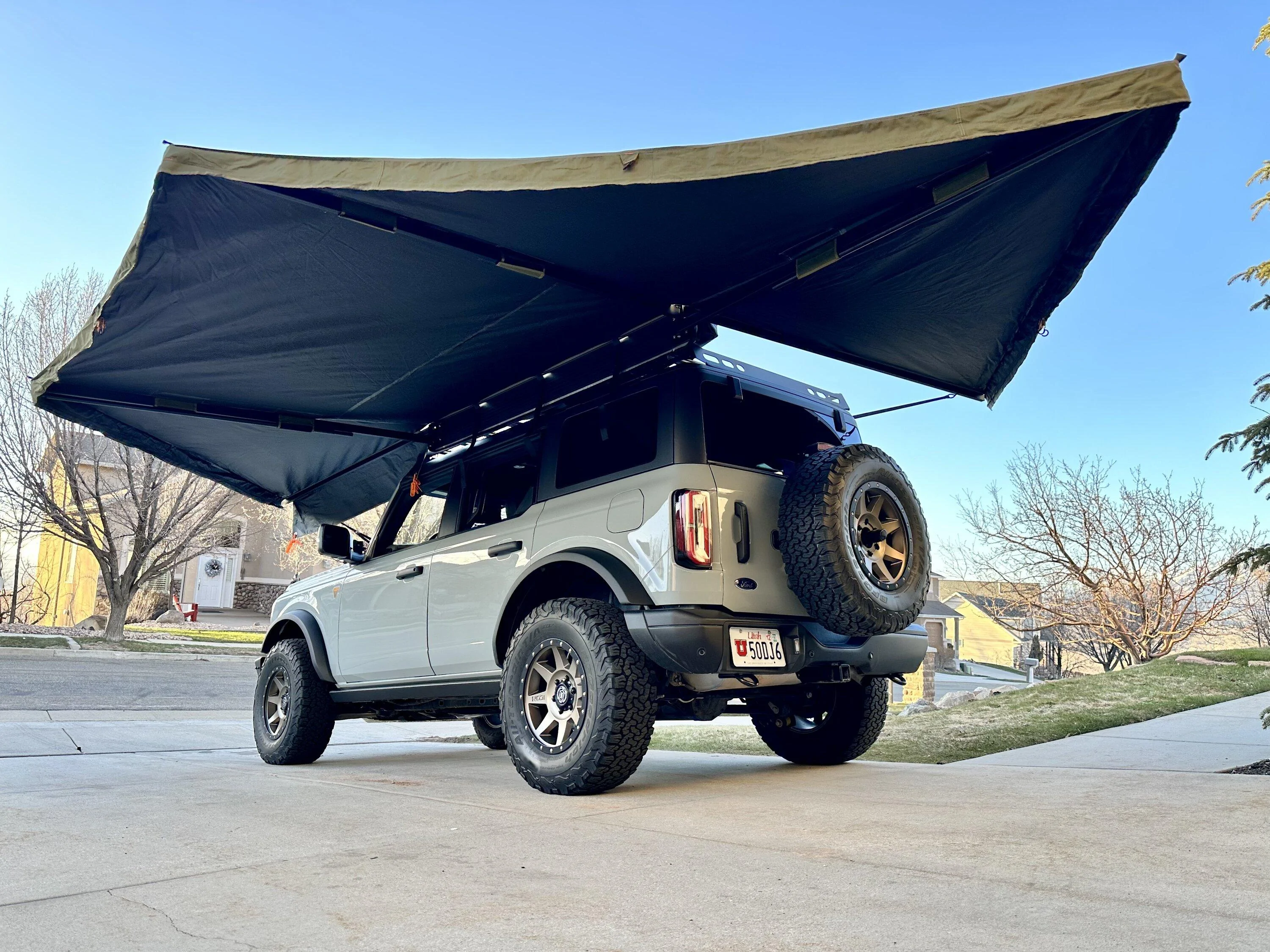 270 degree awning installed | Bronco6G - 2021+ Ford Bronco & Bronco ...