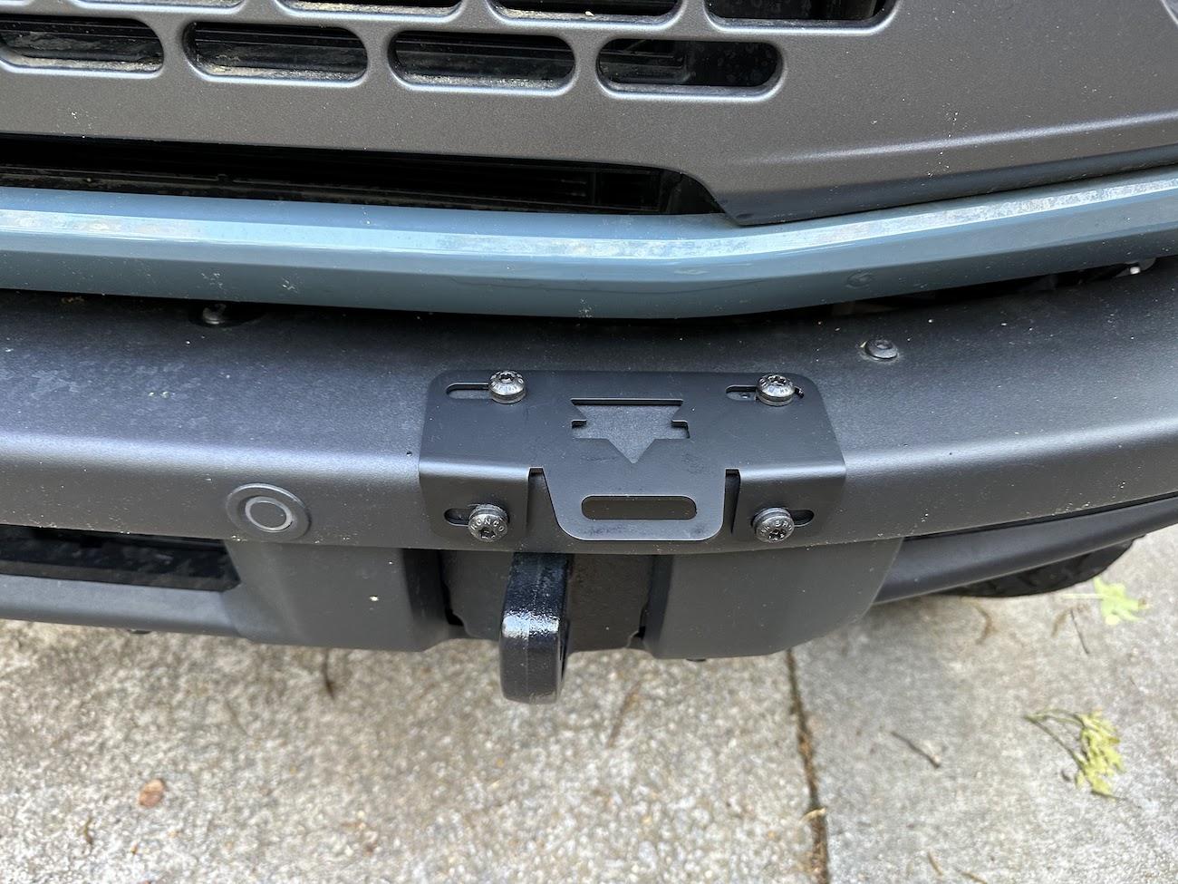 Tricky Motorsports Bumper Light Brackets x Auxbeam Round LED Offroad Lights | Bronco6G - 2021 ...