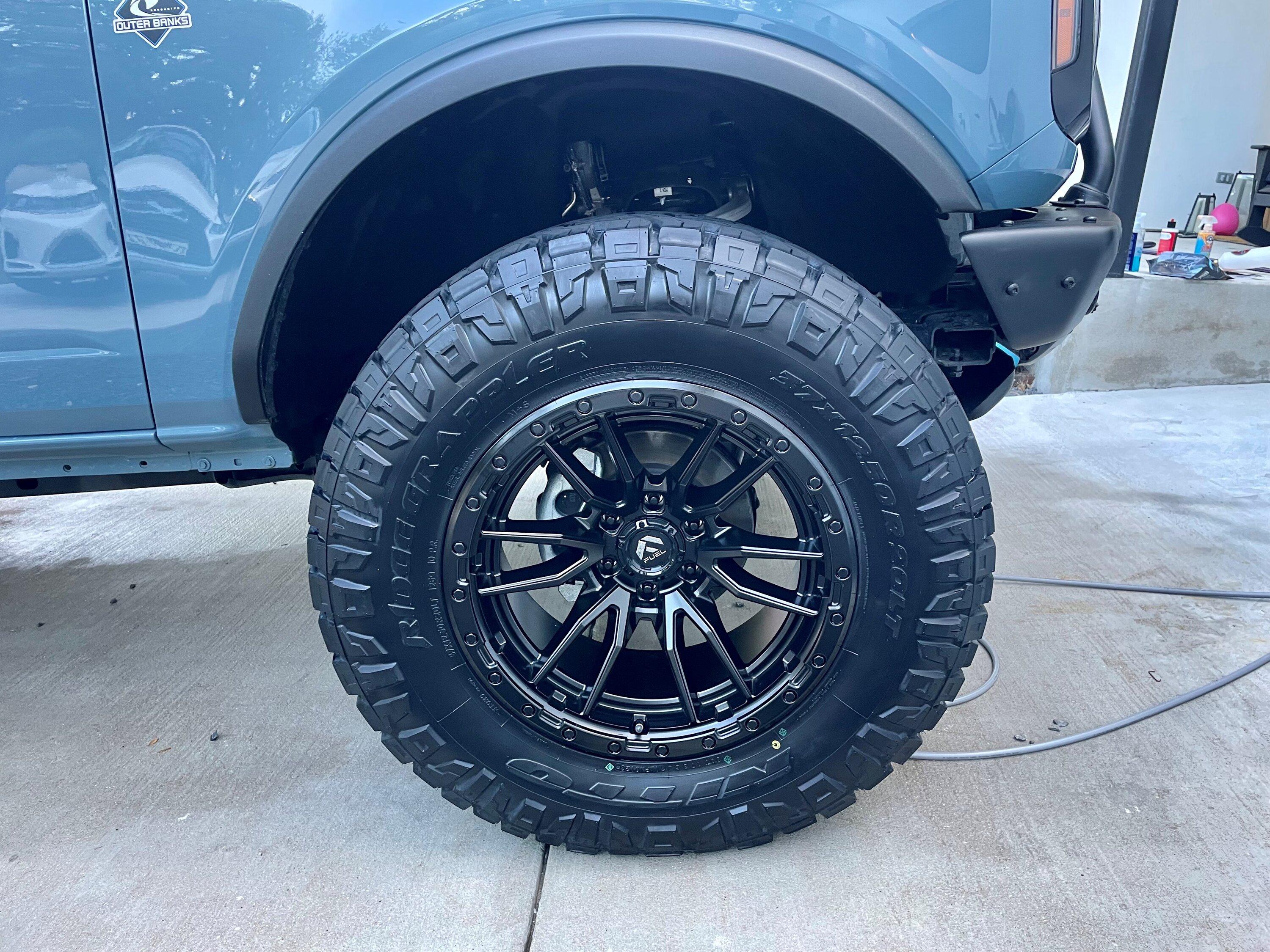 RPG Perch Collars on OBX Sasquatch | Bronco6G - 2021+ Ford Bronco ...