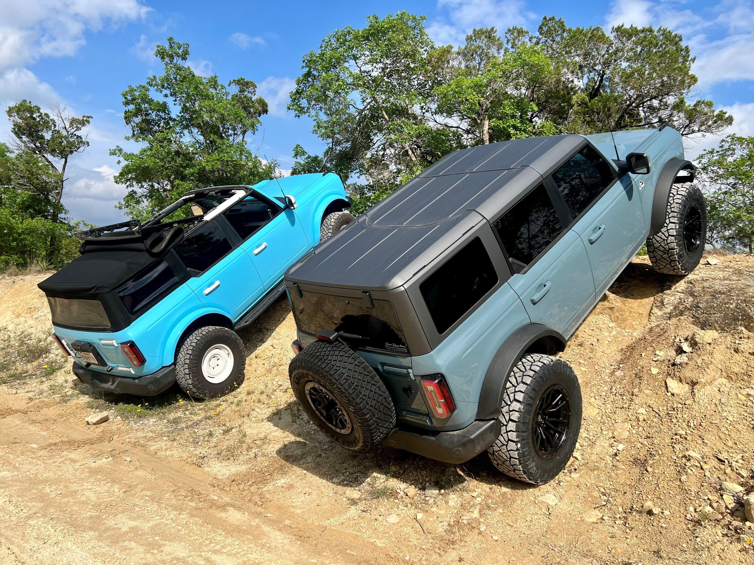 RPG Perch Collars on OBX Sasquatch | Bronco6G - 2021+ Ford Bronco ...