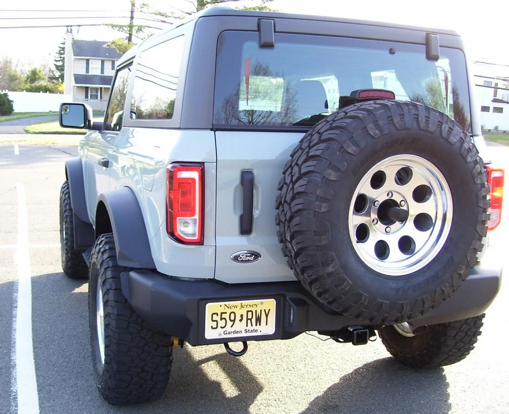 Pic request: 17x8 0 offset wheels on 34's 10.5 wide tires | Bronco6G ...