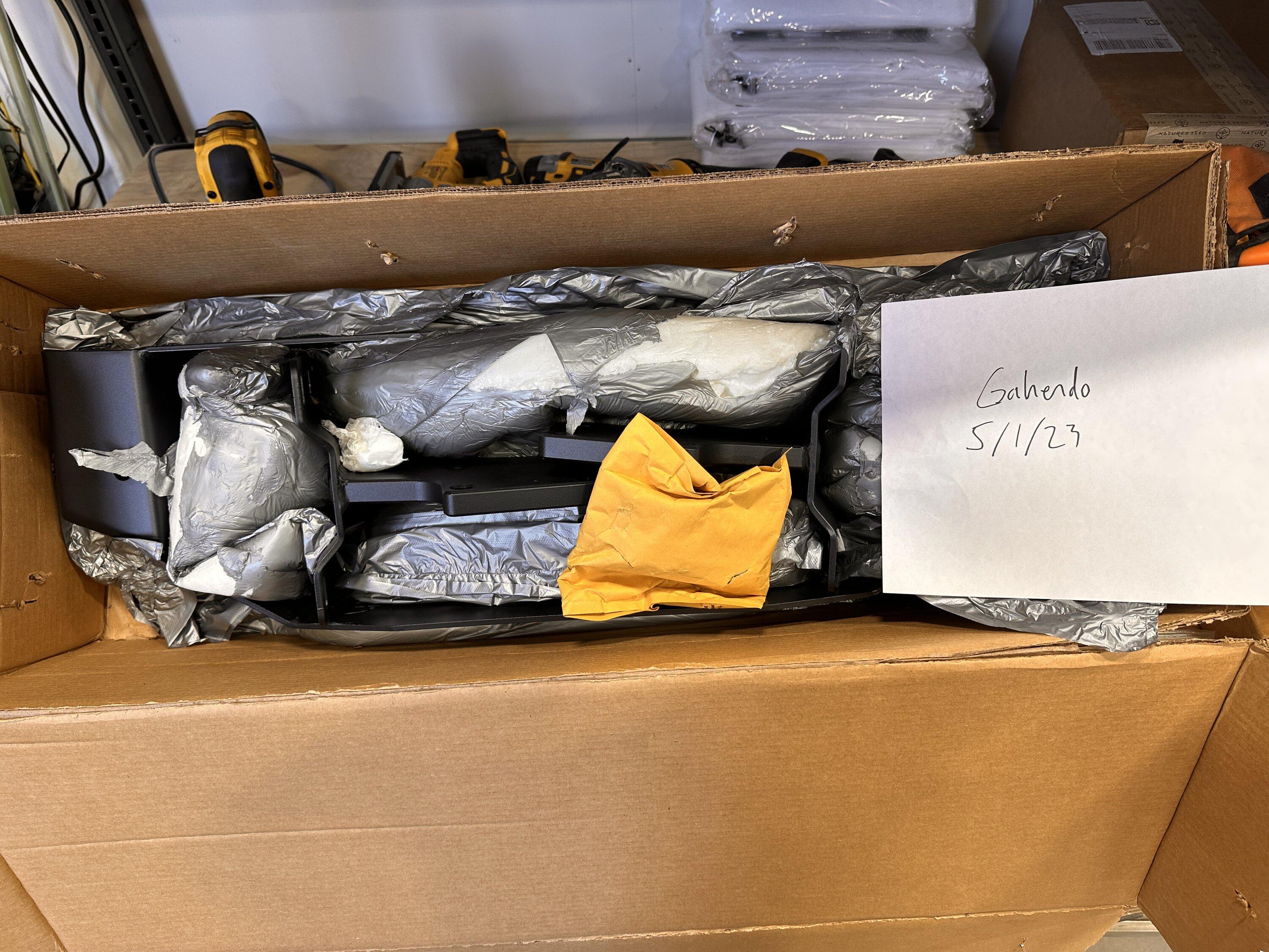 California - New in box Jcr winch plate and camera relocation bracket ...