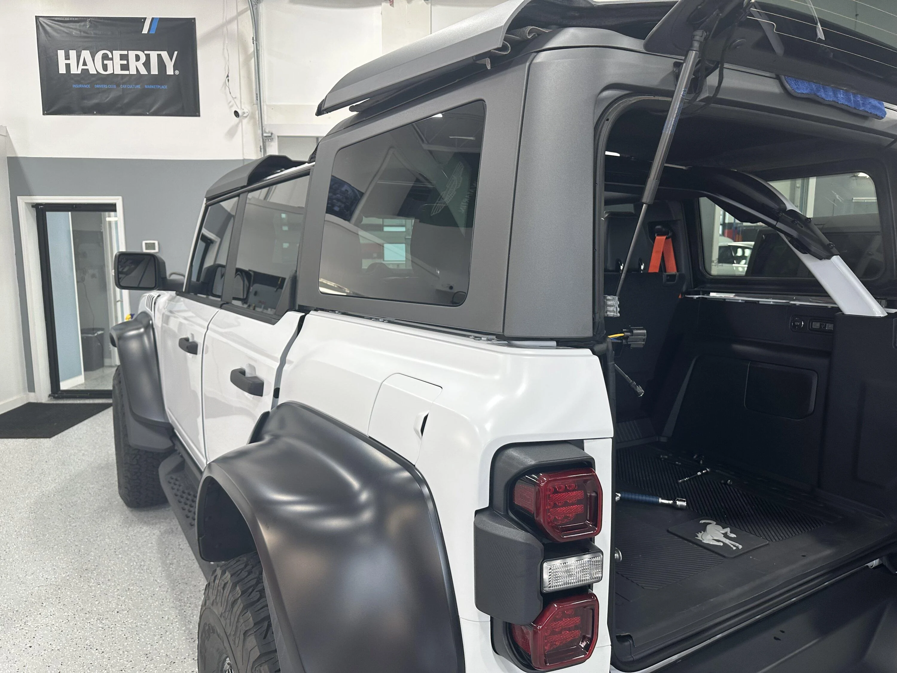 XPEL Stealth PPF Wrap Completed on Bronco Raptor in Oxford White ...