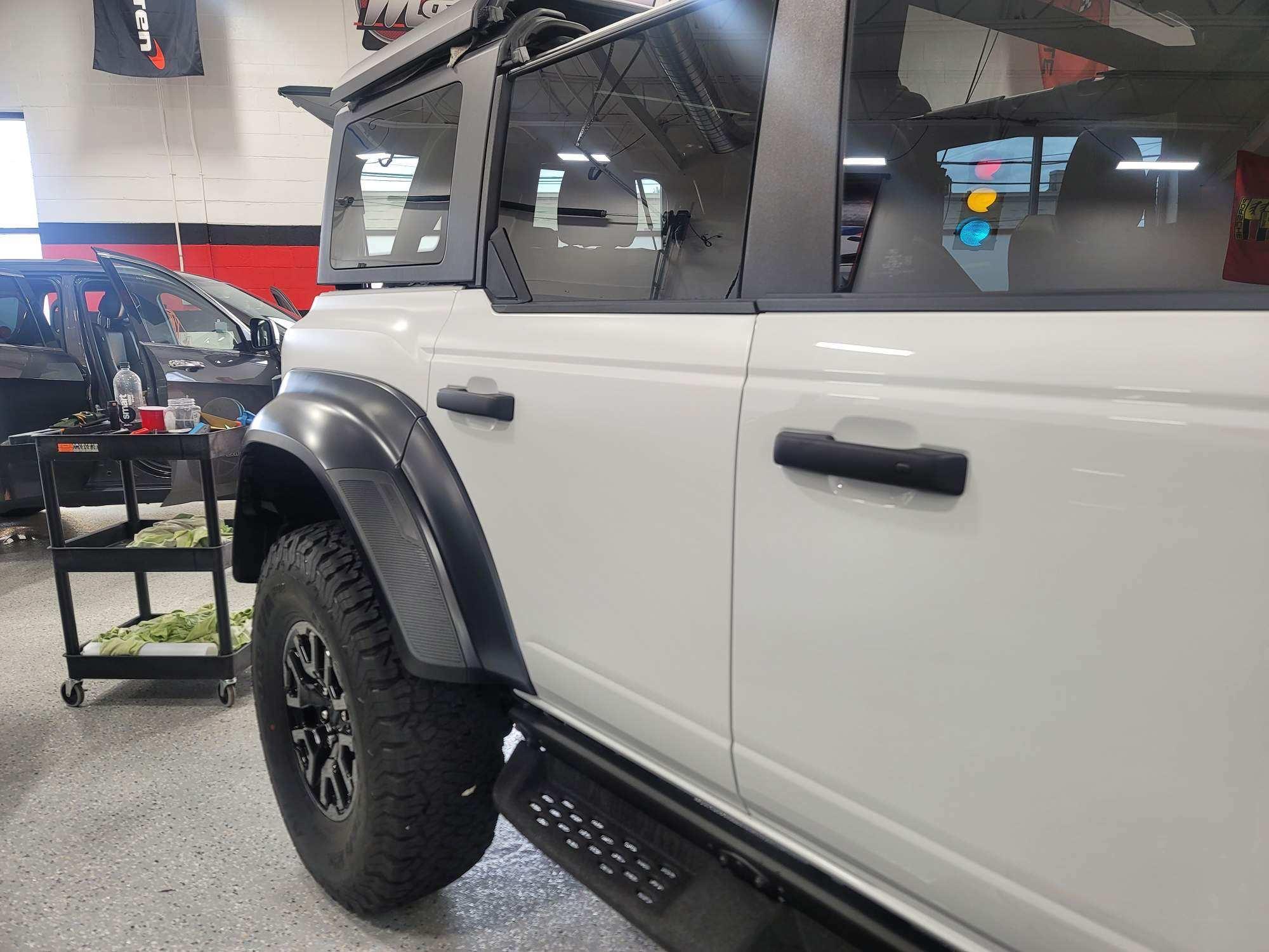 XPEL Stealth PPF Wrap Completed on Bronco Raptor in Oxford White ...