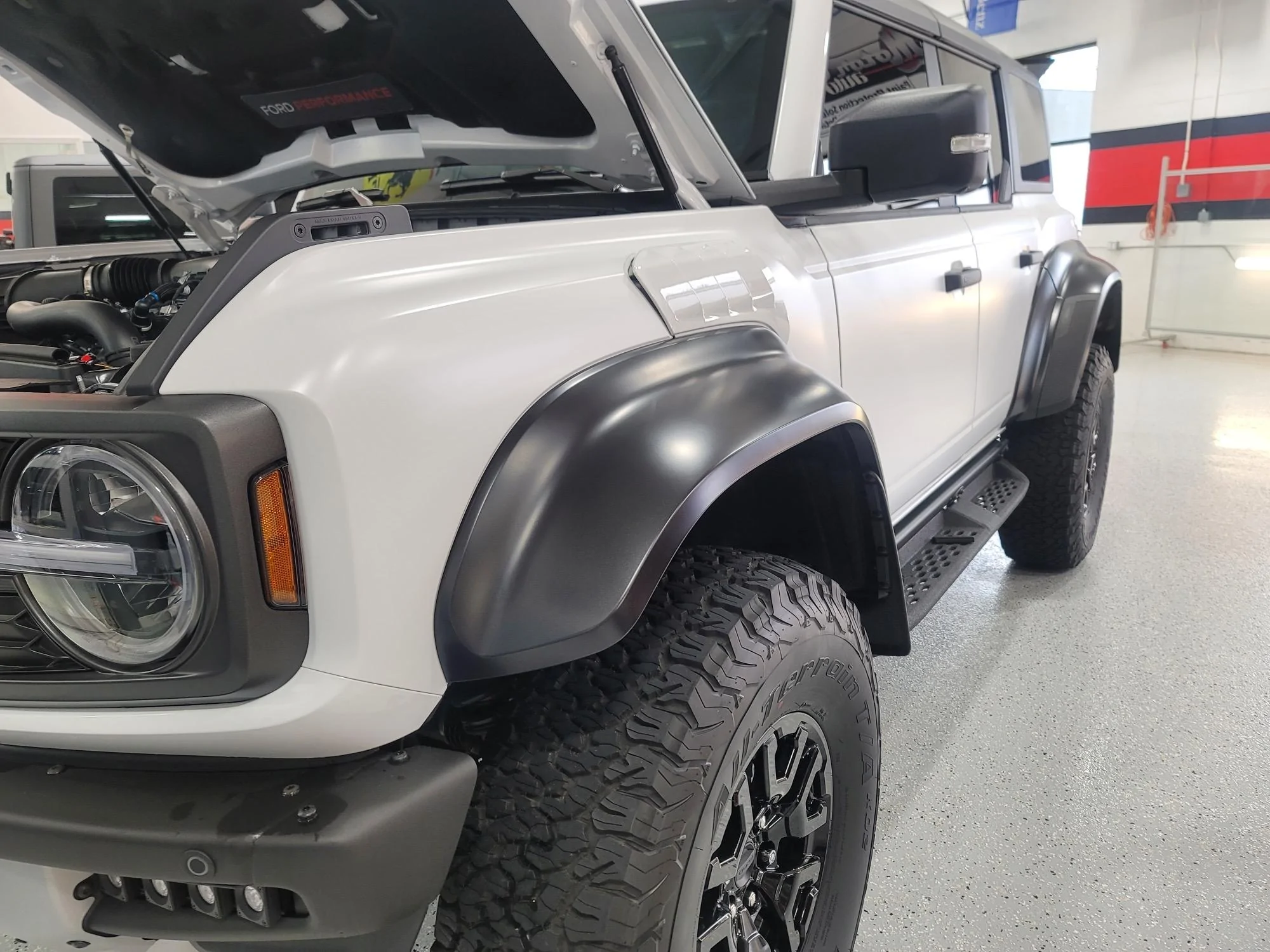 XPEL Stealth PPF Wrap Completed on Bronco Raptor in Oxford White ...