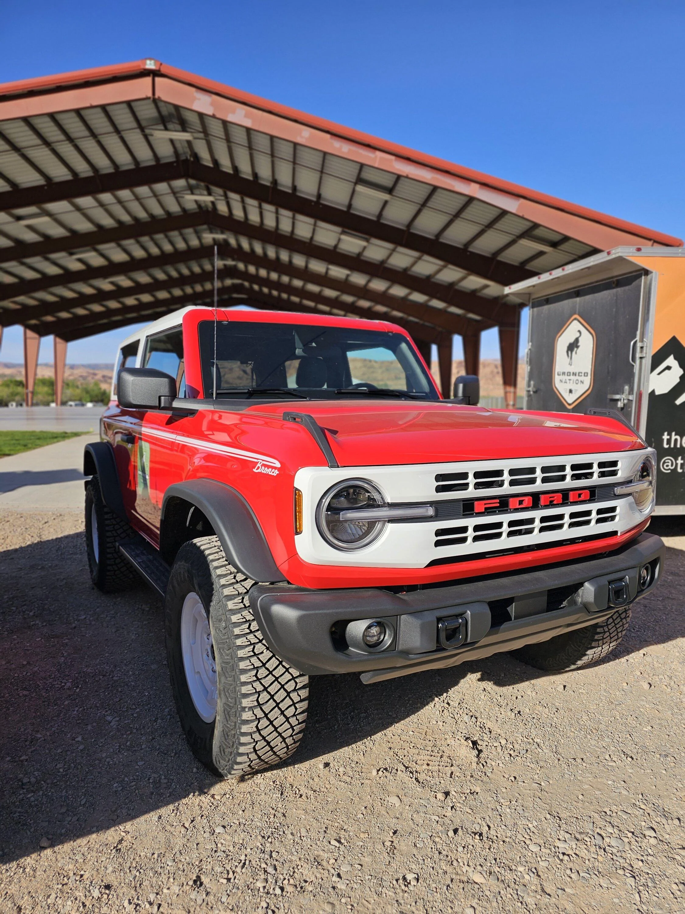 2 Door Heritage Bronco seen at Bronco Safari | Bronco6G - 2021+ Ford ...