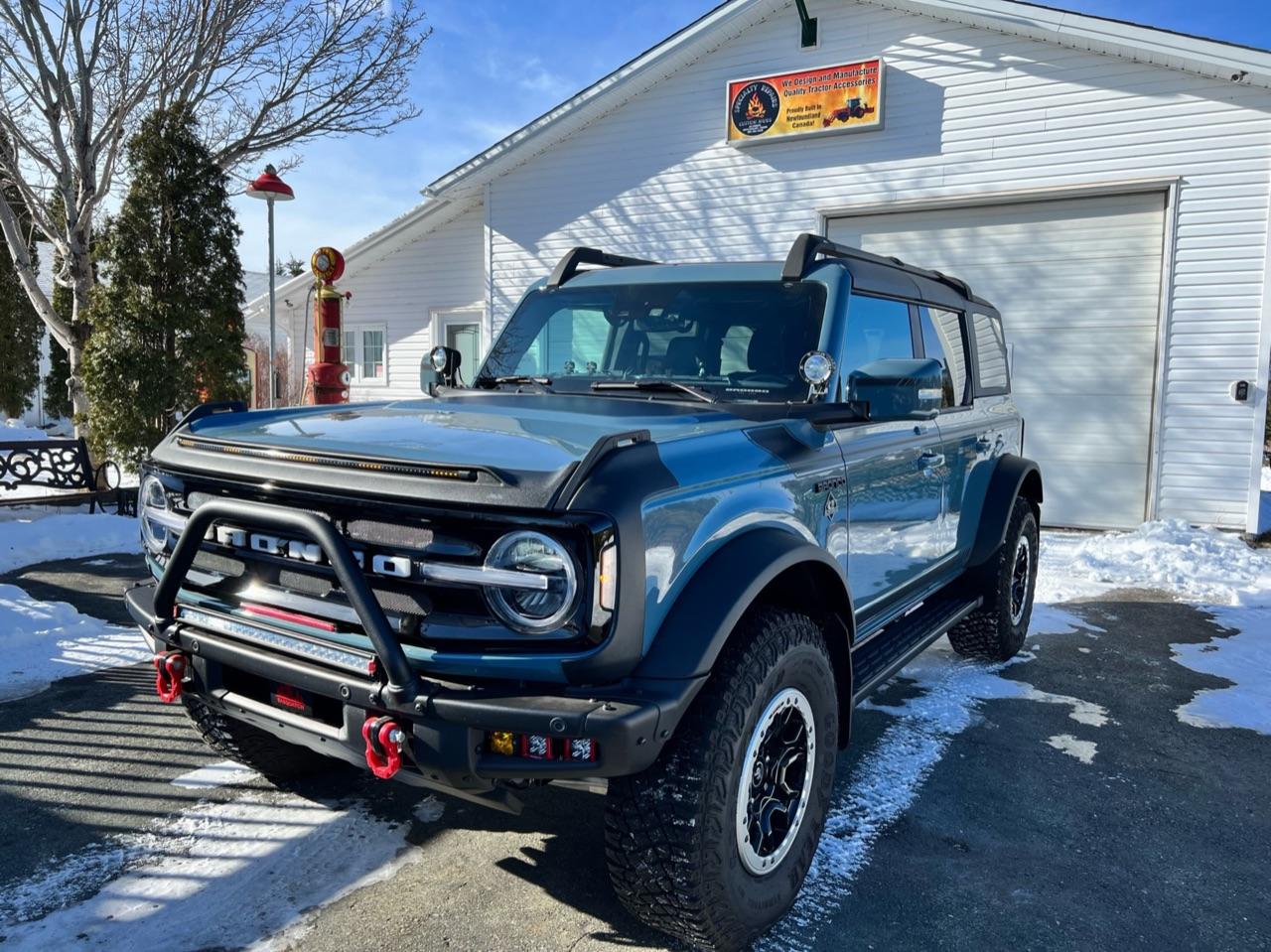 LED Hood deflector install, Need help on headlight wiring | Bronco6G ...