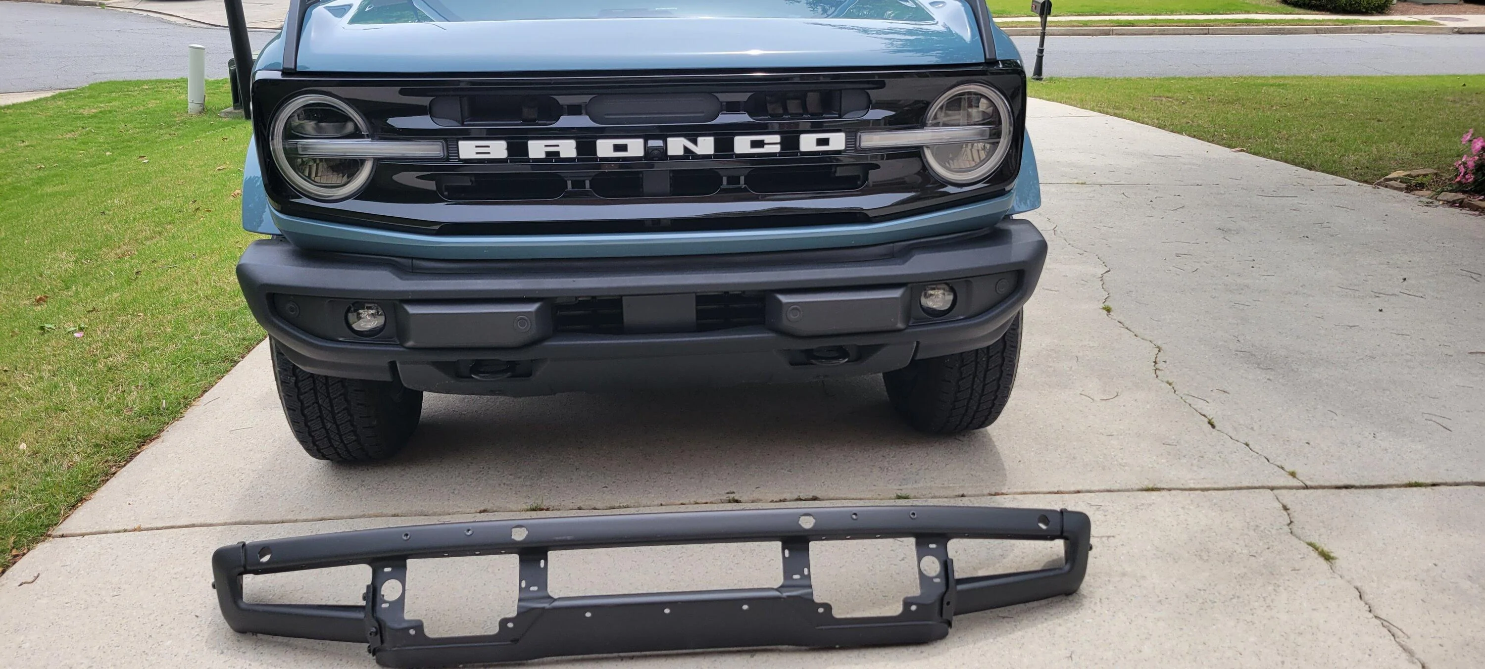 Plastic bumper and Skid to Modular bumper | Bronco6G - 2021+ Ford ...