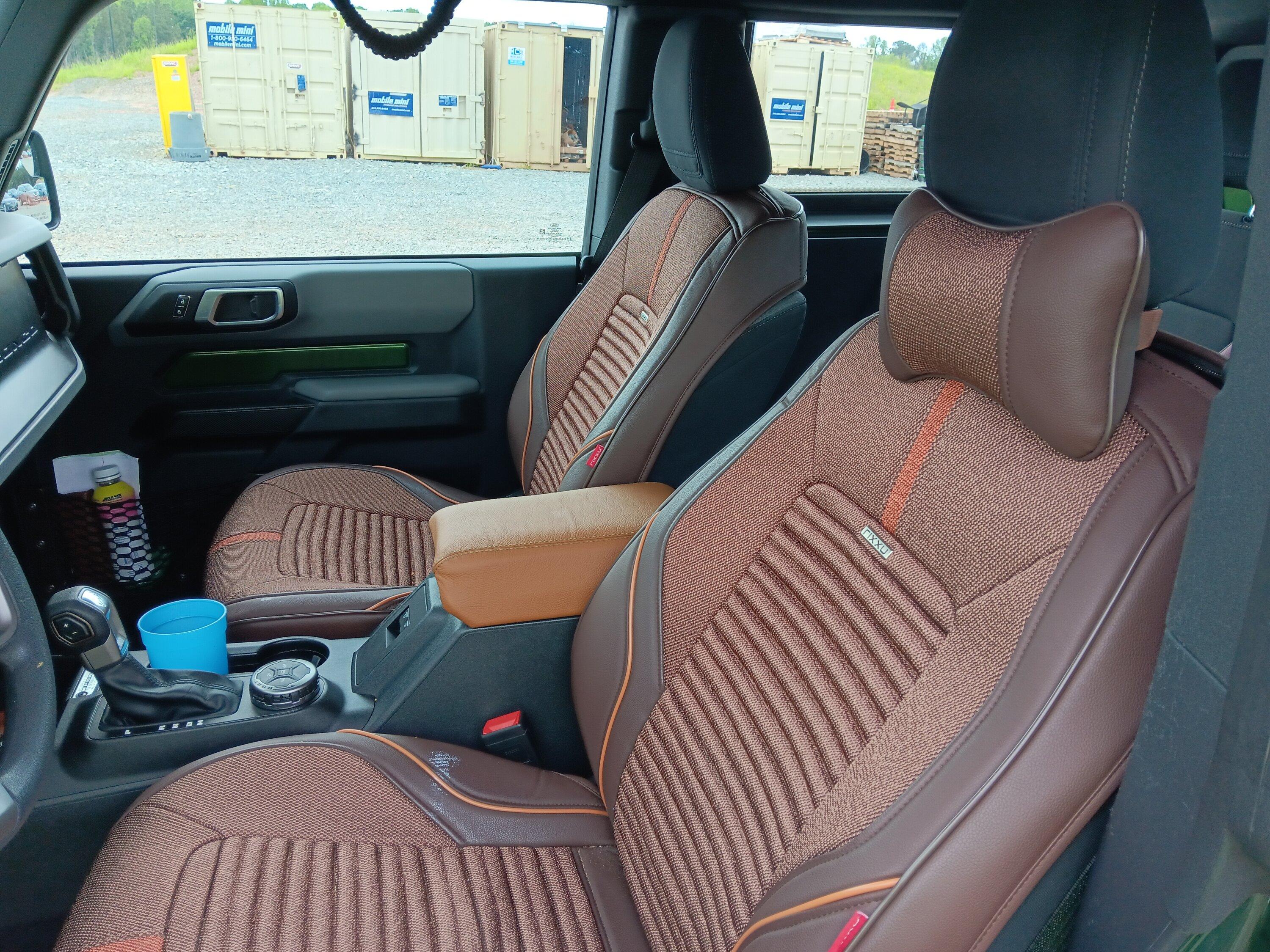 Installing the RedLineGoods Center Console Wrap | Bronco6G - 2021+ Ford ...
