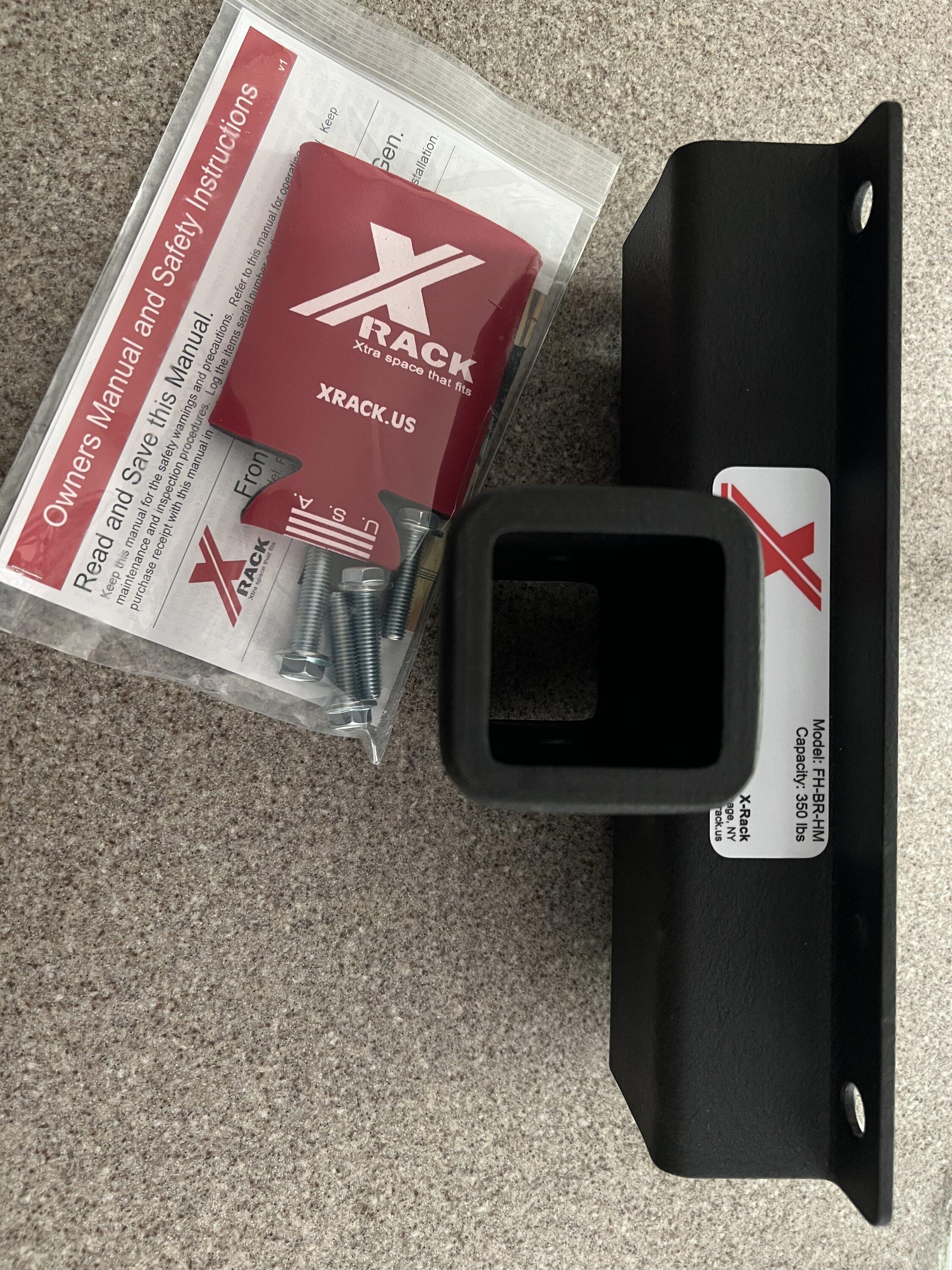 Front Facing 2" Receiver Hitch by X Rack | Bronco6G - 2021+ Ford Bronco ...