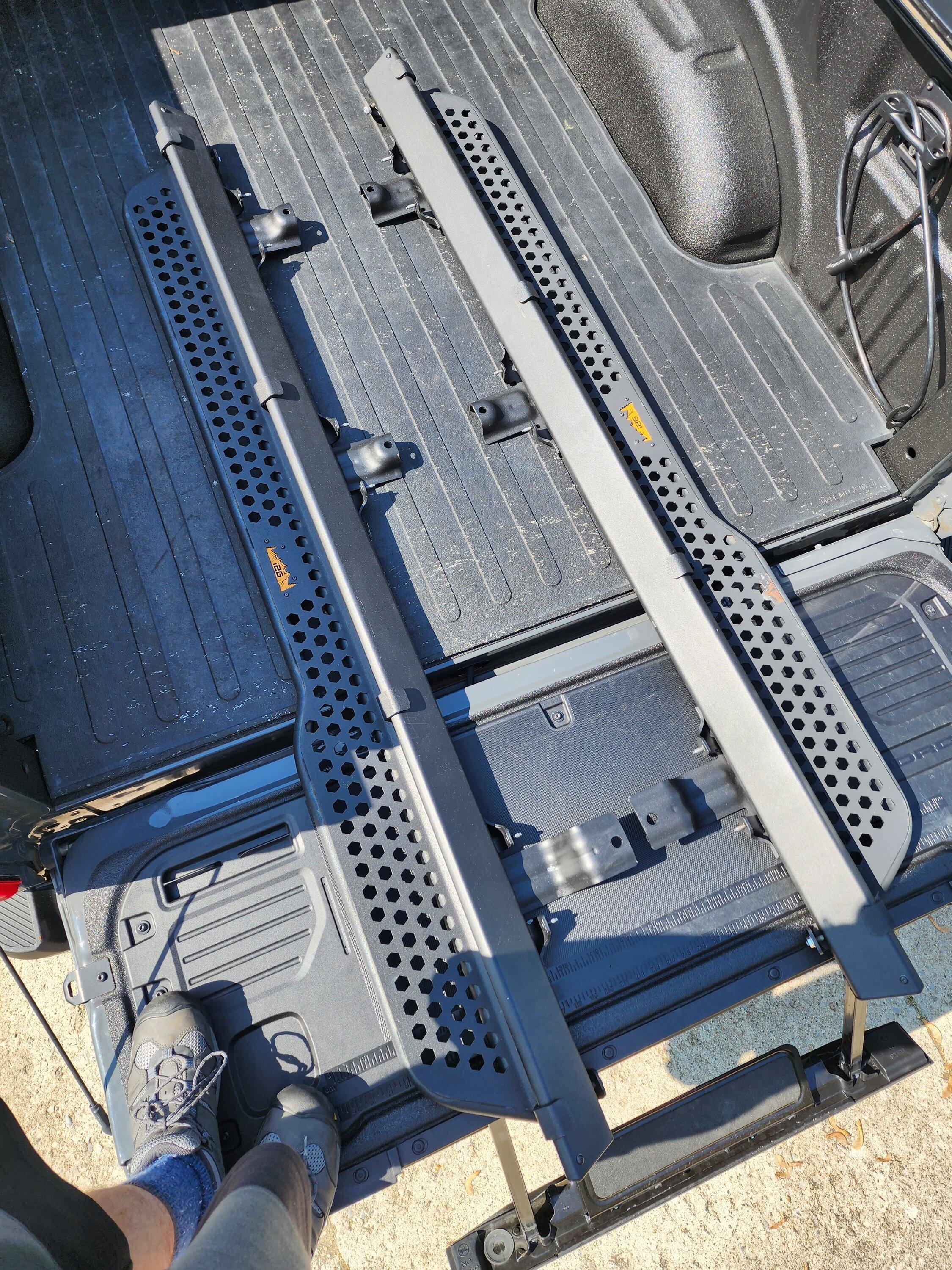 Indiana - Ford Bronco IAG Full Add On Running Boards /OEM Rock Rails ...