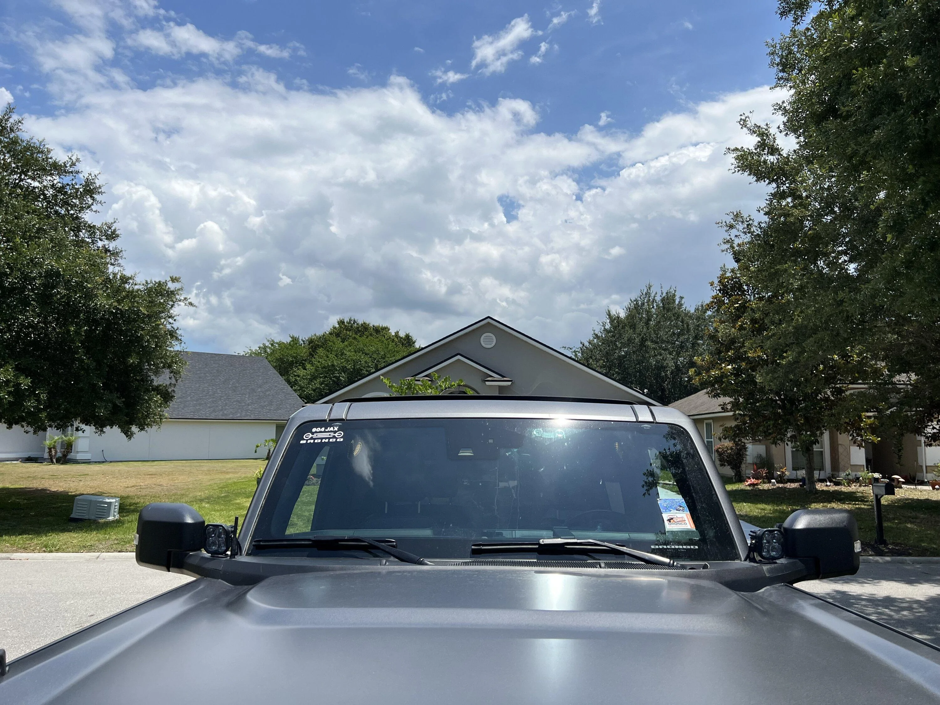 Rampage TrailView Fastback Soft Top for 2 door Bronco -- installed ...