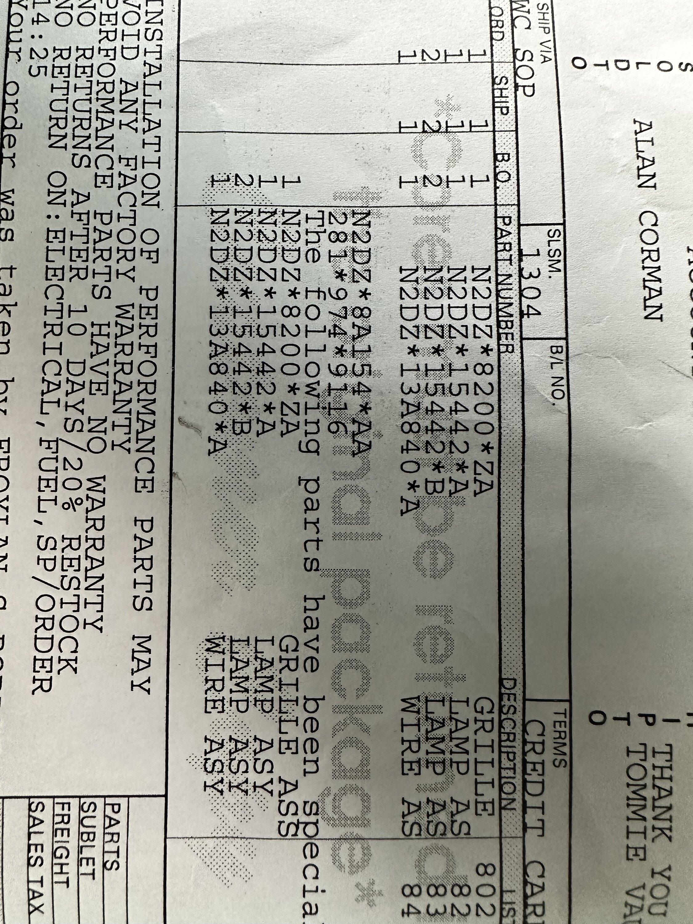 Bronco Raptor Grill and Bracket Part Numbers ? | Bronco6G - 2021+ Ford ...