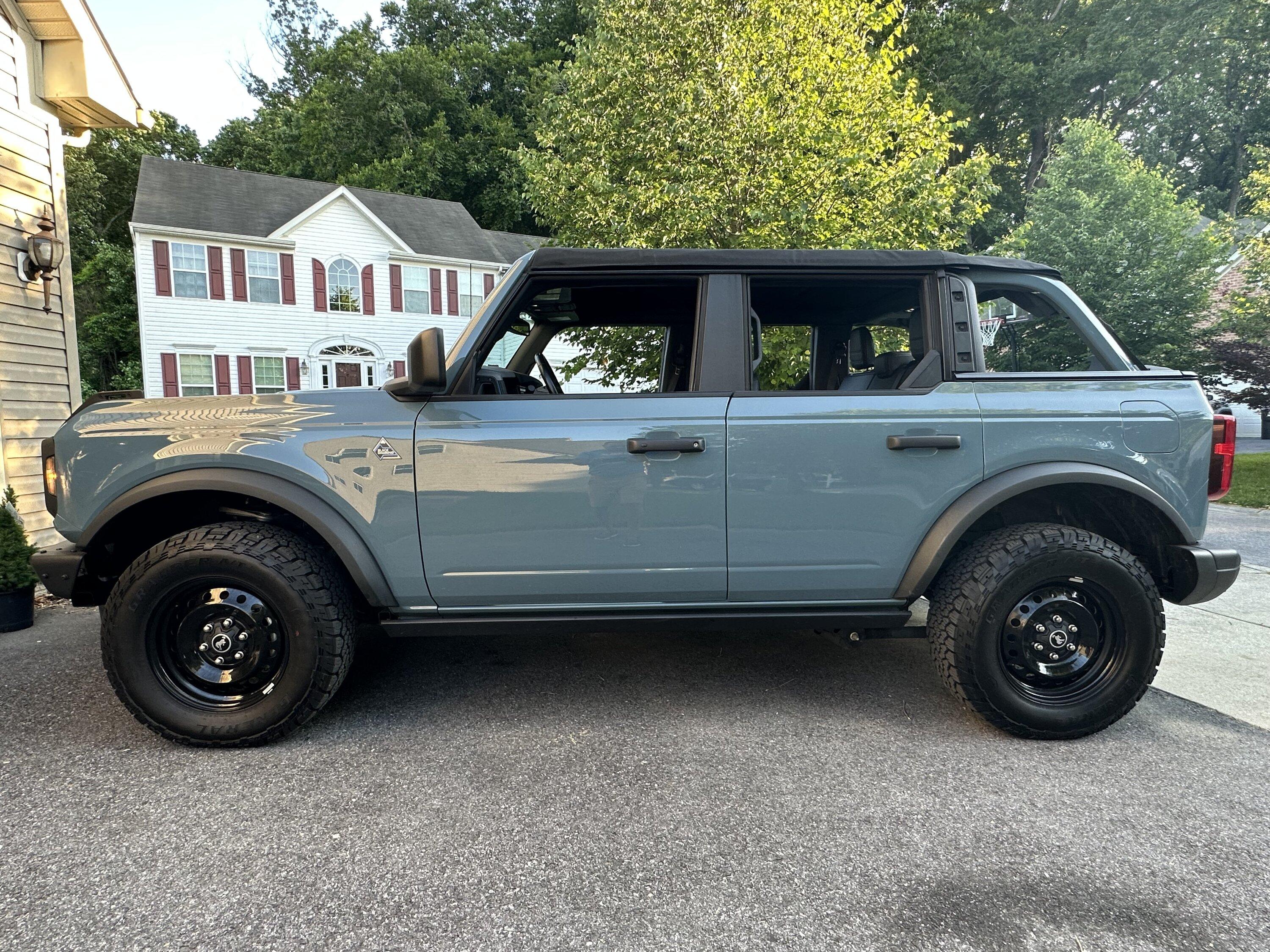 Rampage TrailView Fastback Soft Top for 2 door Bronco -- installed ...