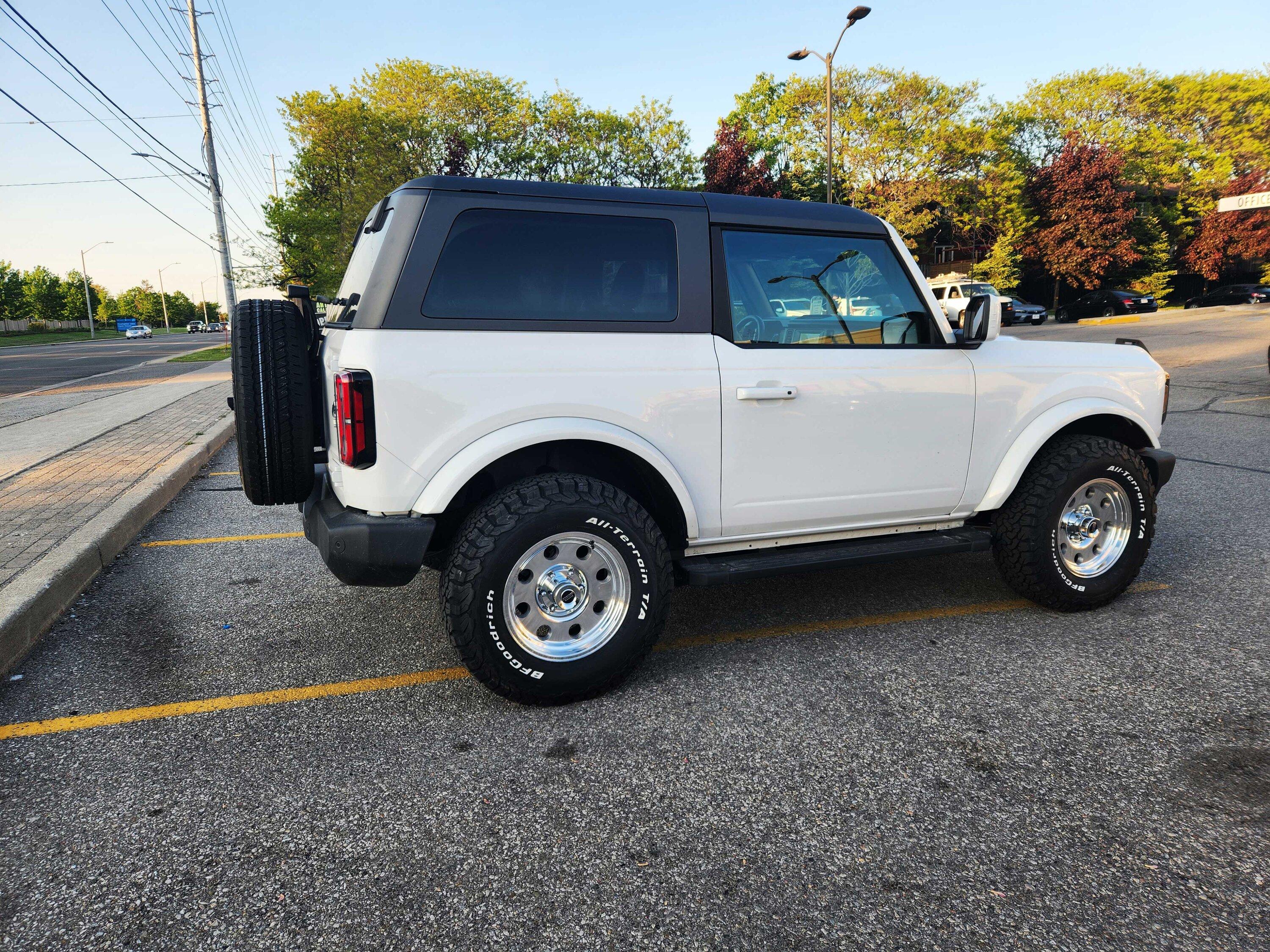 new wheels and tires. didn't buy a spare cause i'm planning to do the ...