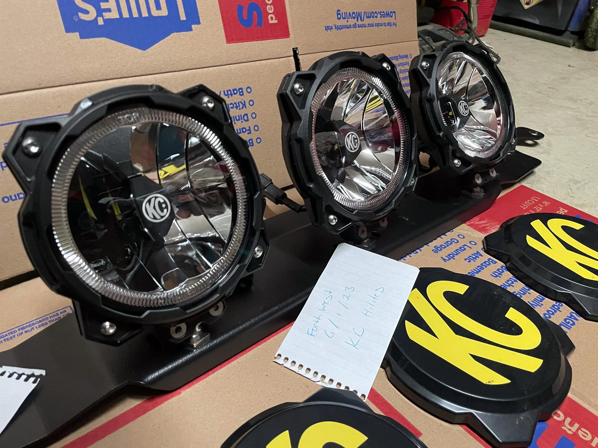California - $750 OBO | KC Hilites Gravity Pro6 (3) + Covers ...