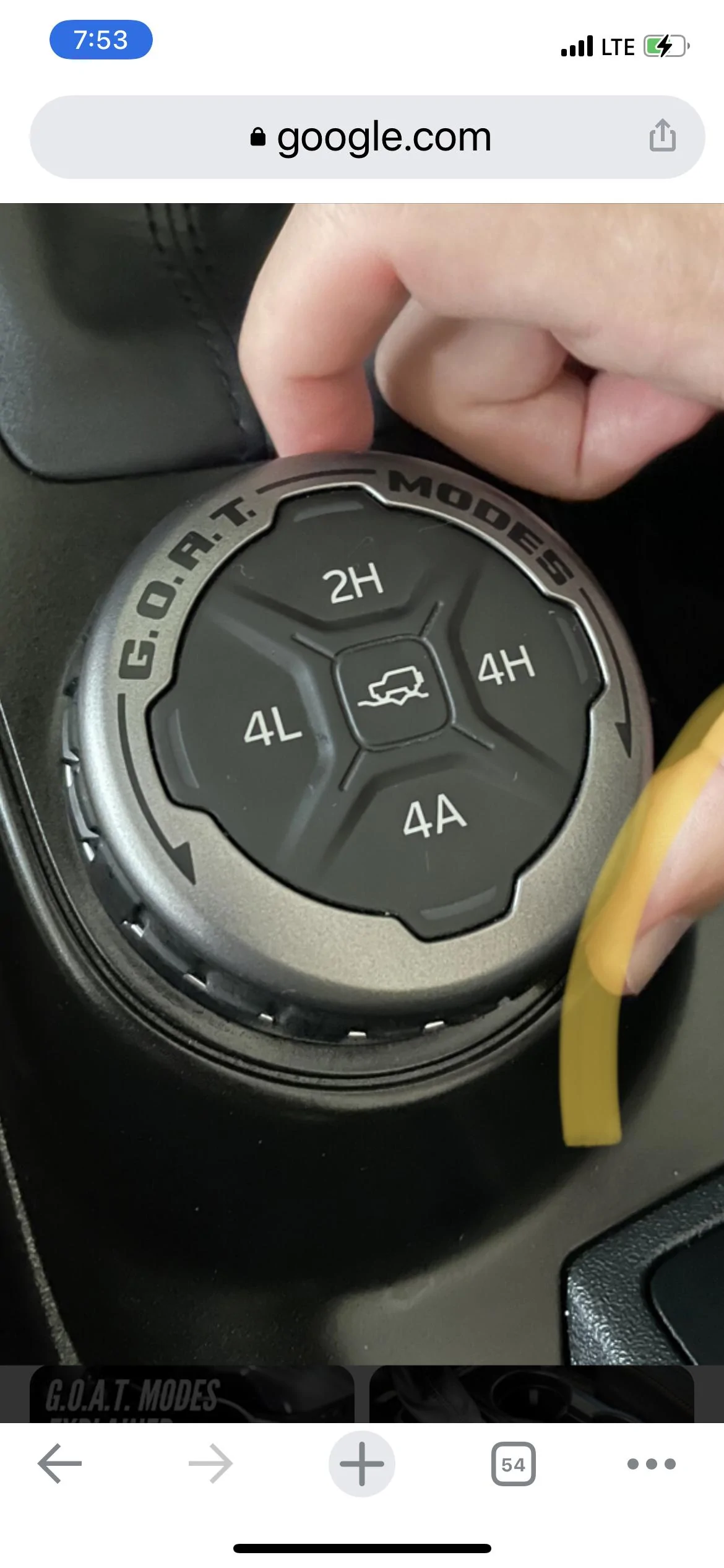 Where can I buy GOAT mode dial? | Bronco6G - 2021+ Ford Bronco & Bronco ...