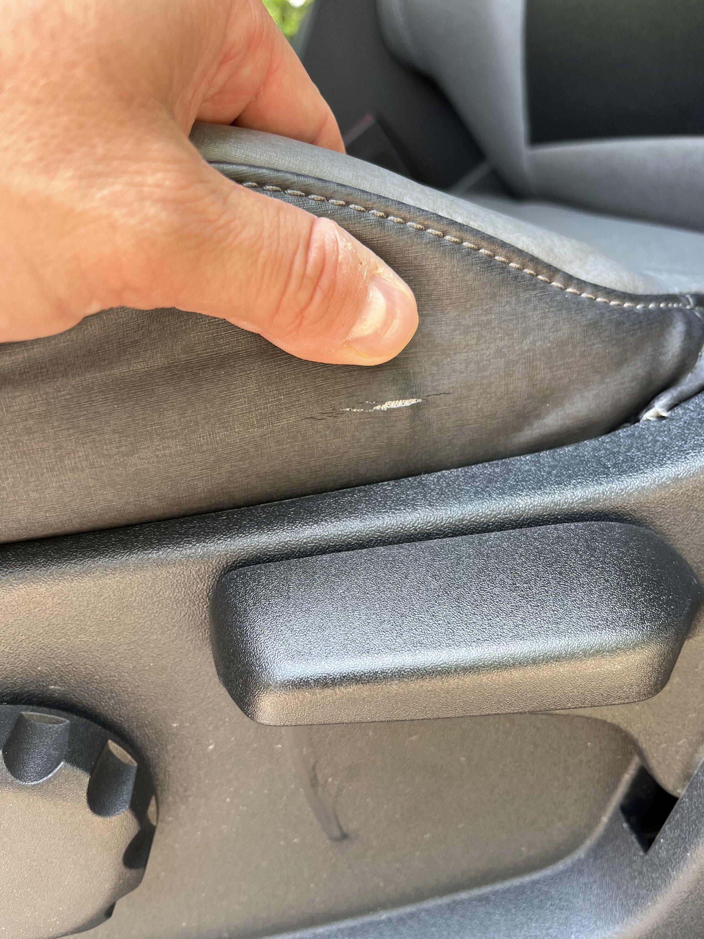 Tear in side of MVG seat | Bronco6G - 2021+ Ford Bronco & Bronco Raptor ...