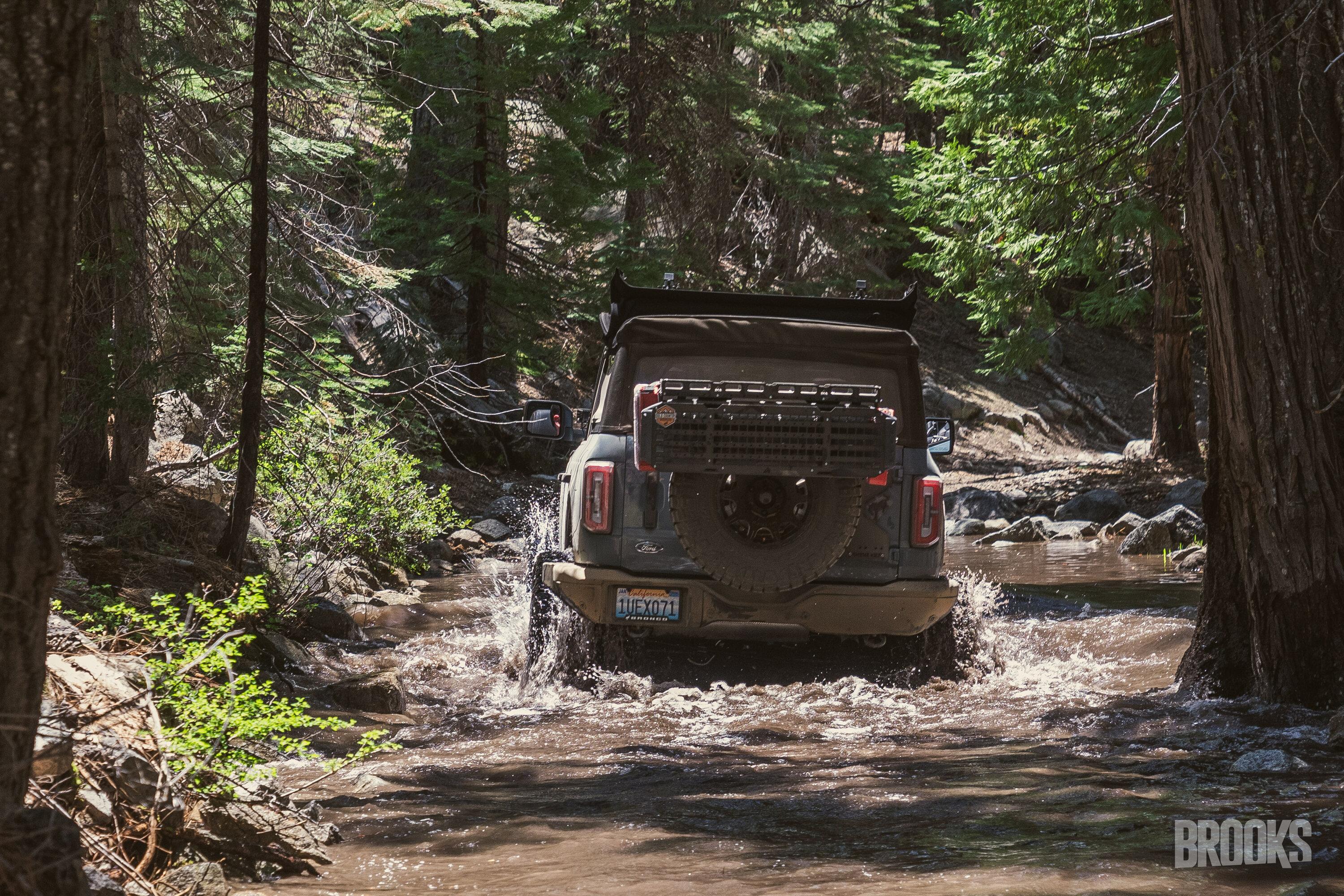 Our Bronco club adopted a trail up in the mountains - first trip to ...