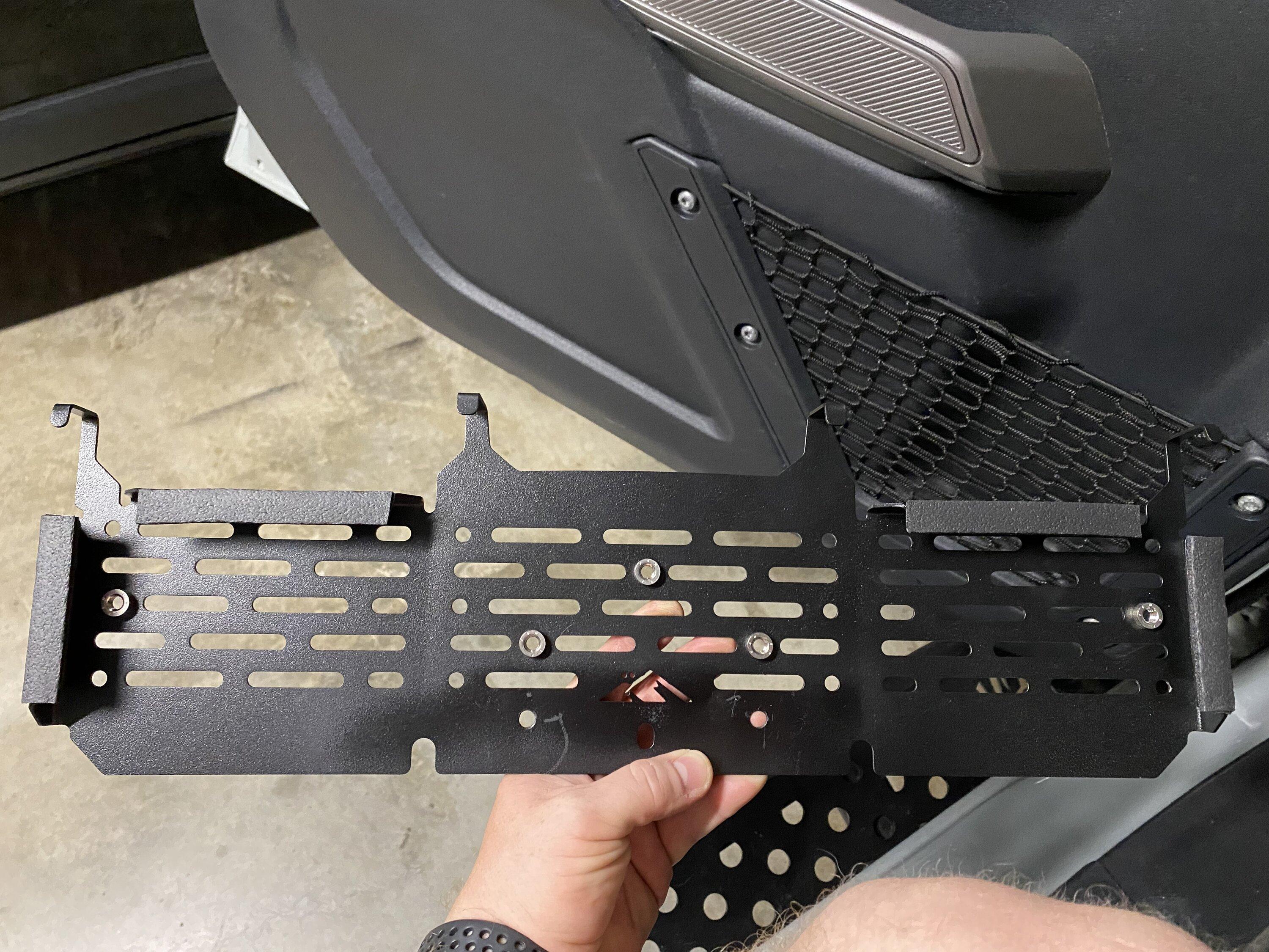 Mountains2Metal Dash Accessory Mount (Large) Installed | Bronco6G ...