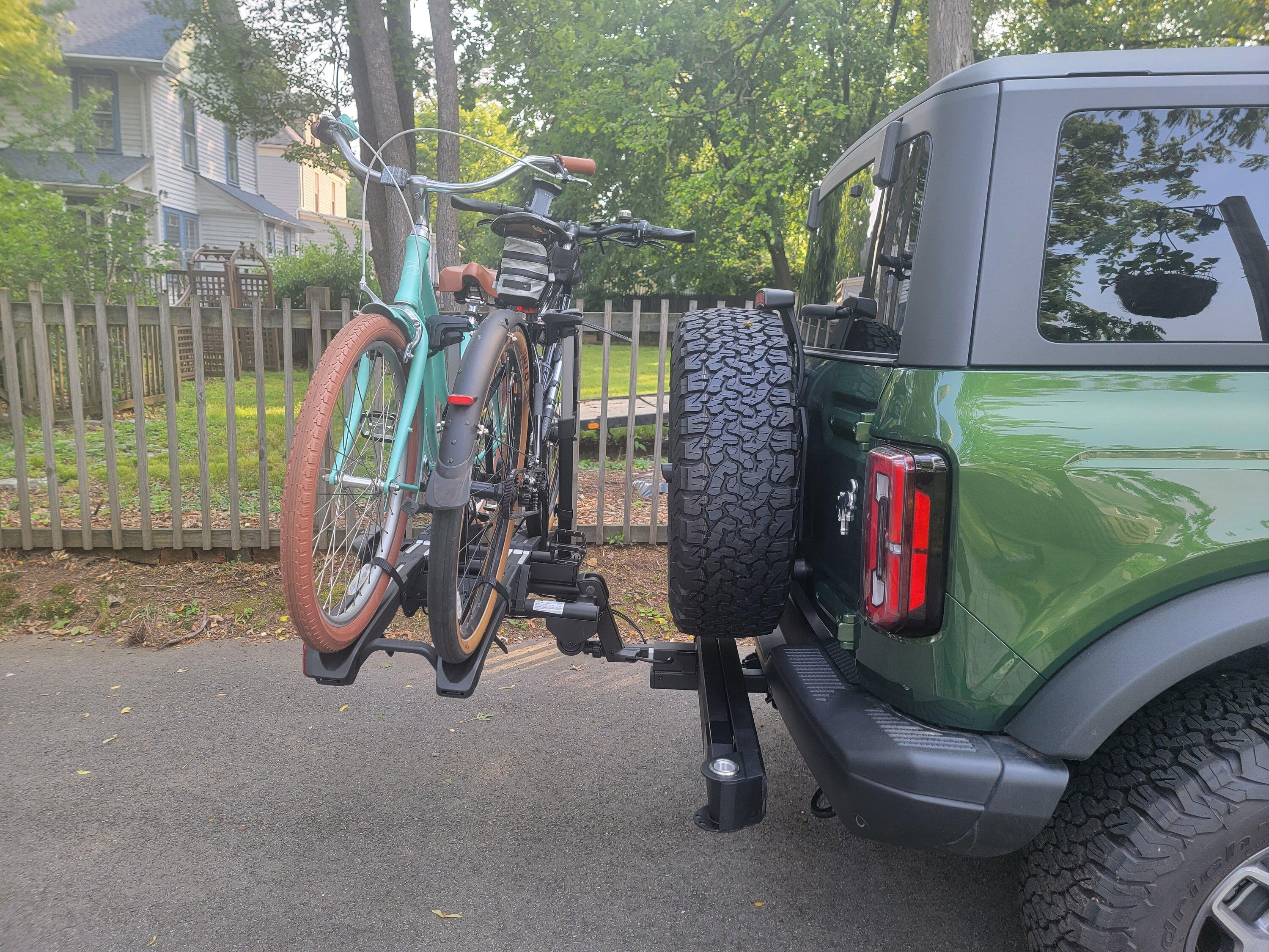 Bike rack that fits 2 bikes on 4-door Bronco? | Page 3 | Bronco6G - 2021+ Ford Bronco & Bronco ...
