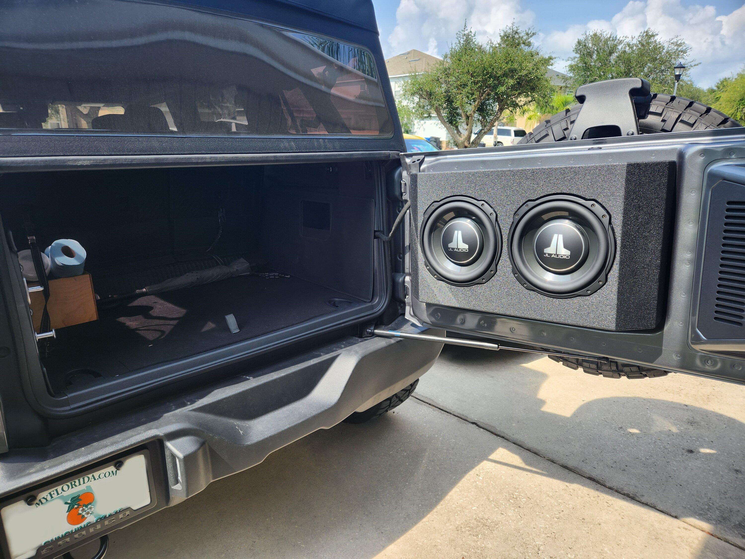 JL Audio Stealthbox subwoofer enclosure for Bronco now available | Page ...