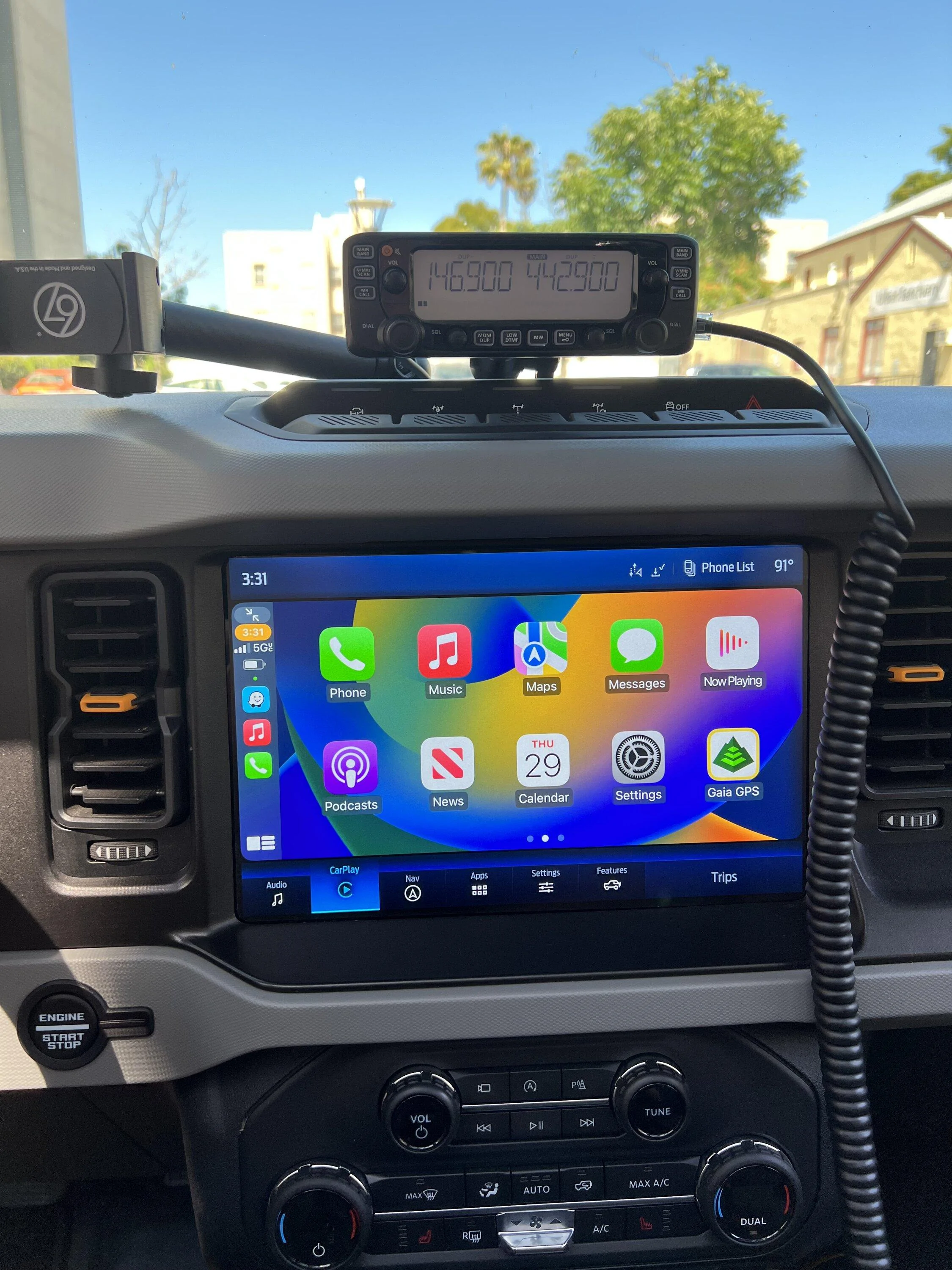 Ham Radio Install with Pictures | Page 3 | Bronco6G - 2021+ Ford Bronco ...