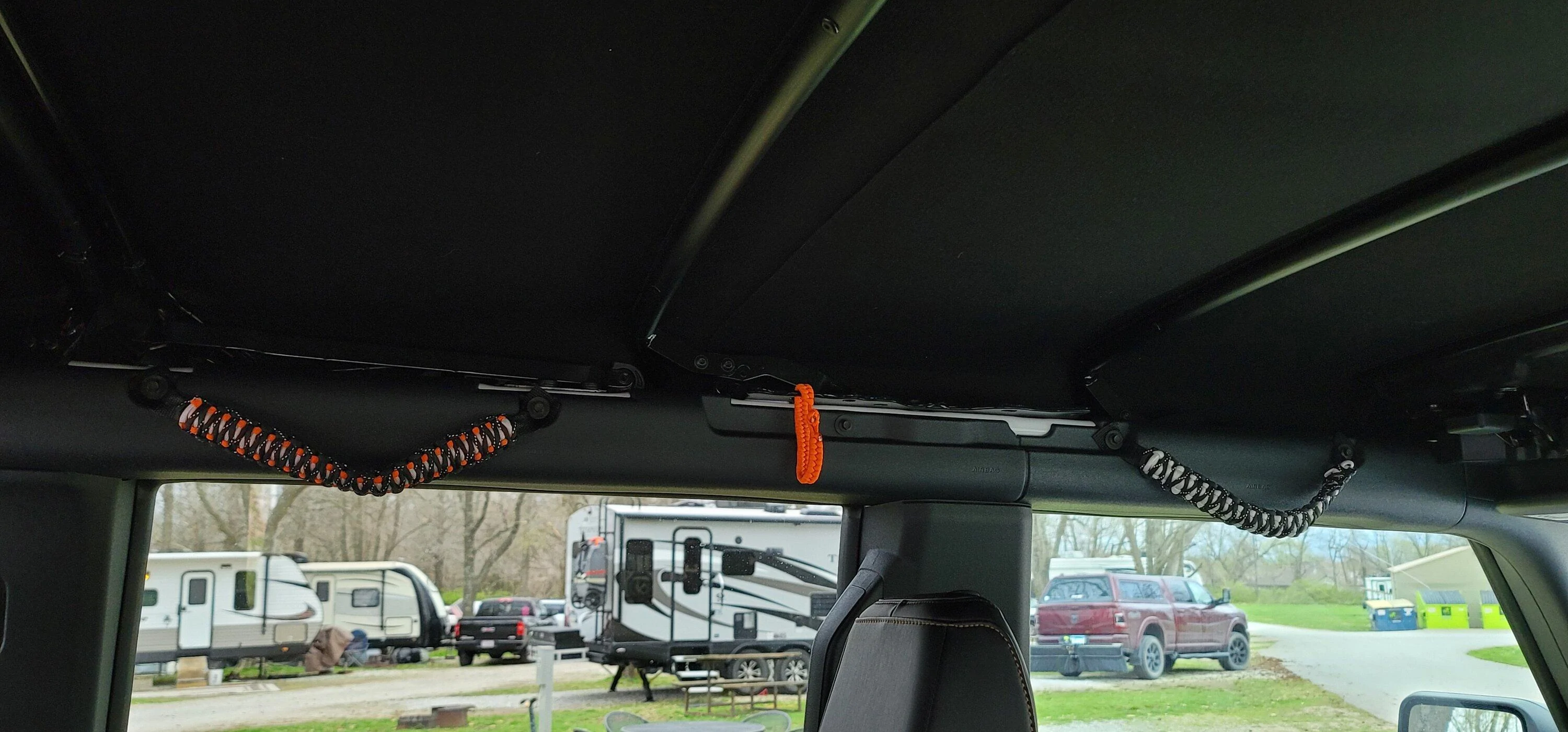 Handmade Paracord Grab Handles | Bronco6G - 2021+ Ford Bronco & Bronco ...