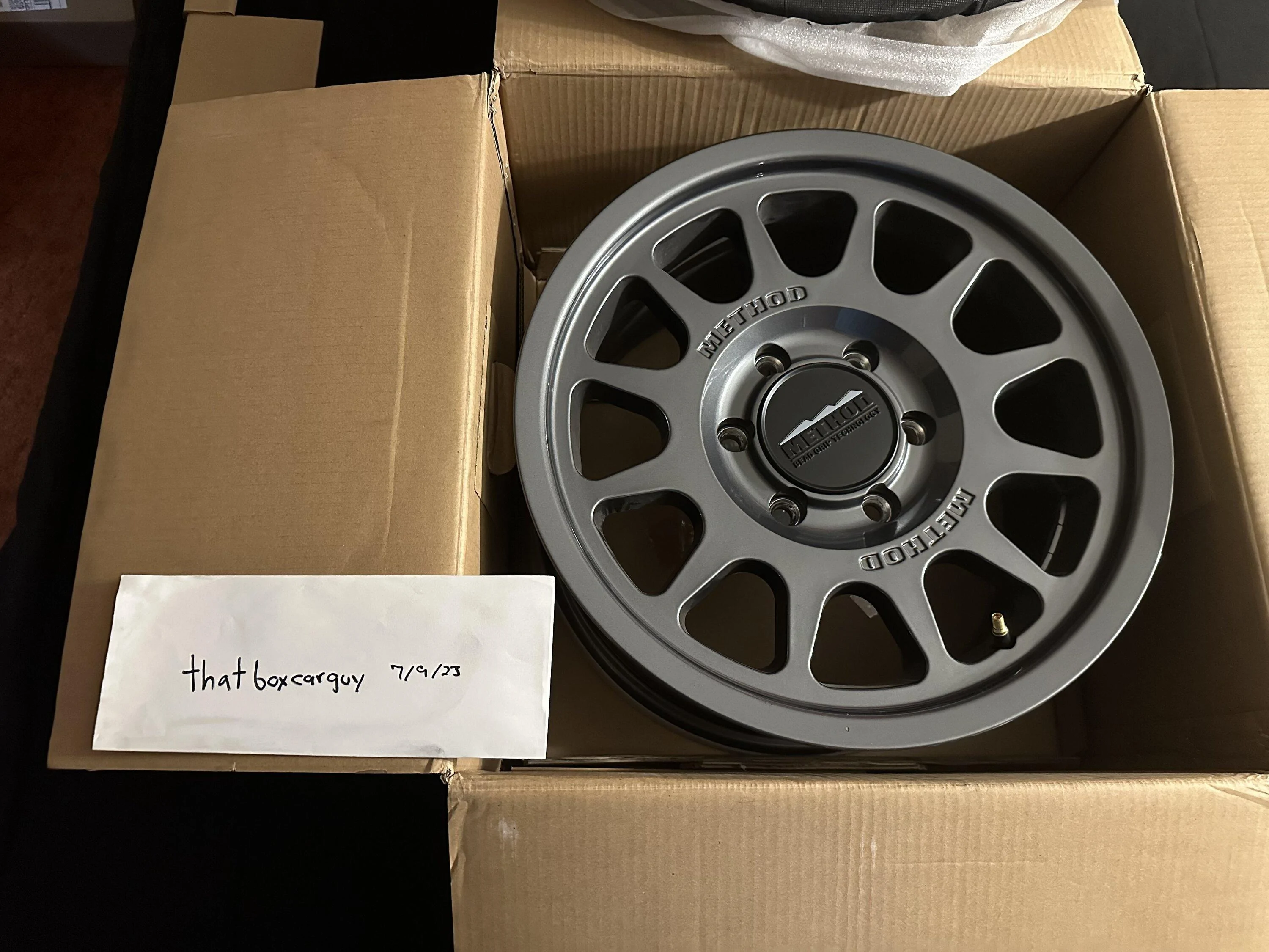 Pennsylvania - One Method MR703 Titanium wheel w/ 2 small chips - $100 ...