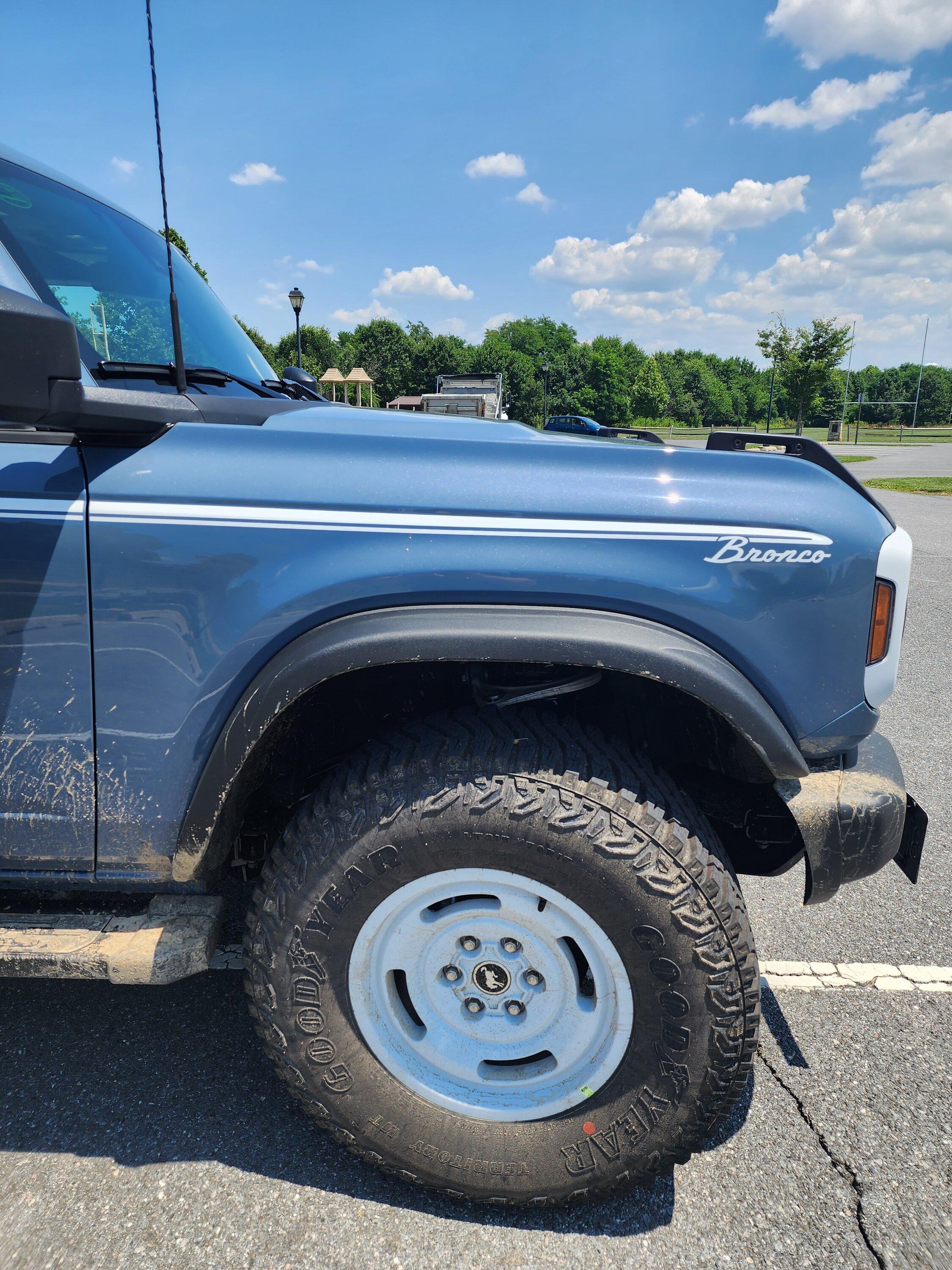 Lewisj41's Bronco Heritage in Azure Gray Metallic | Bronco6G - 2021 ...