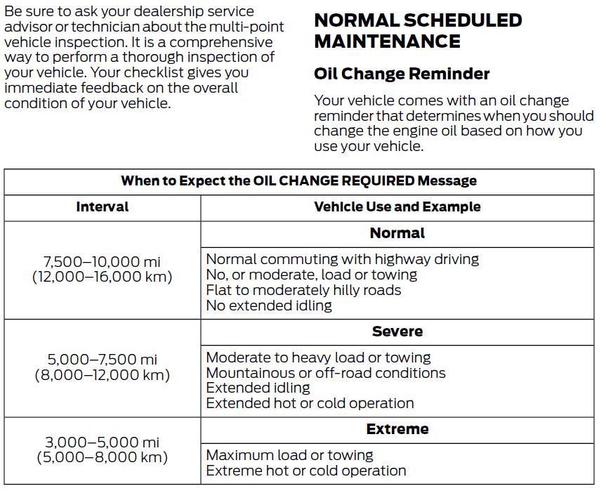 "Flushes" service / maintenance -- Ford's position statement and my ...