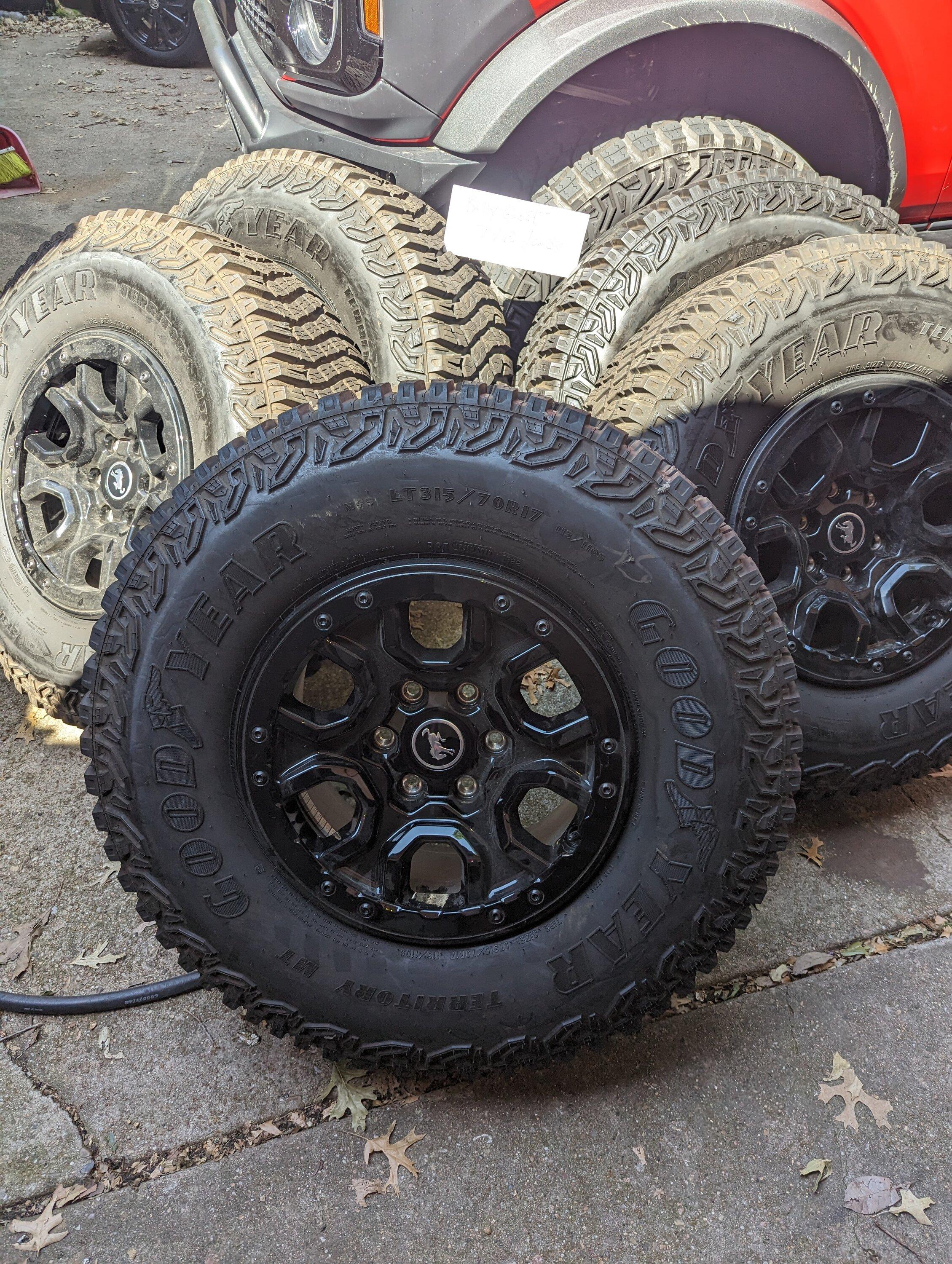 Texas - Wild track tires and wheels $1200 thru this weekend, 500 mi OBO ...